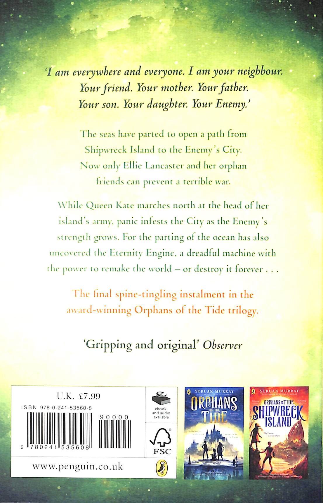 Eternity Engine by Murray, Struan (9780241535608) | Browns Books