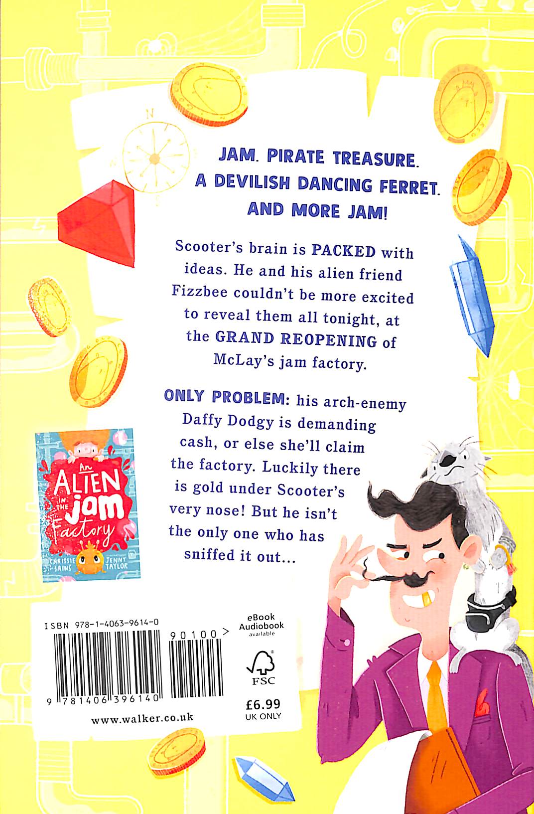 The Treasure Under the Jam Factory by Sains, Chrissie (9781406396140 ...