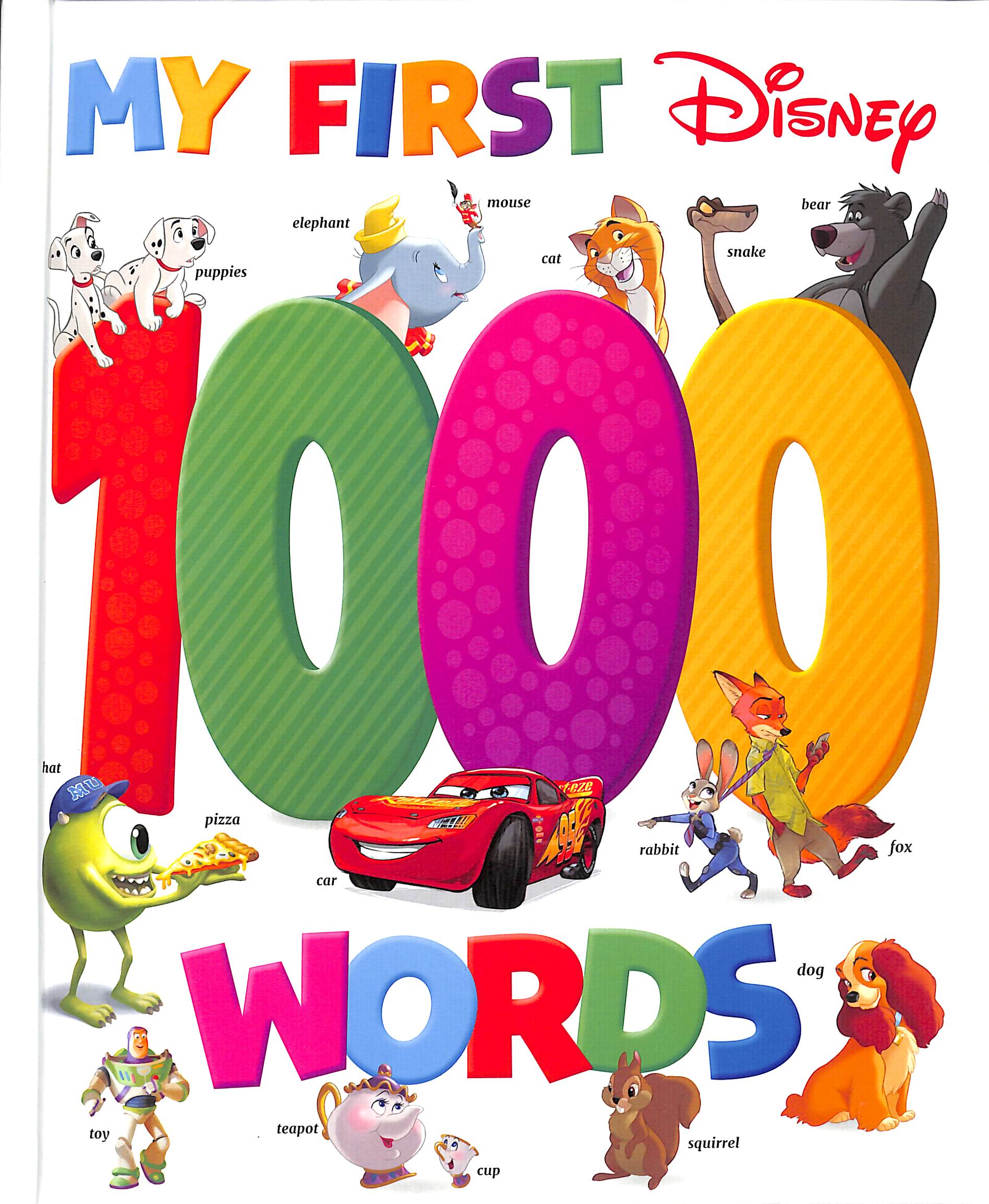 My First Disney 1000 Words by Walt Disney (9781801081078) | Browns Books