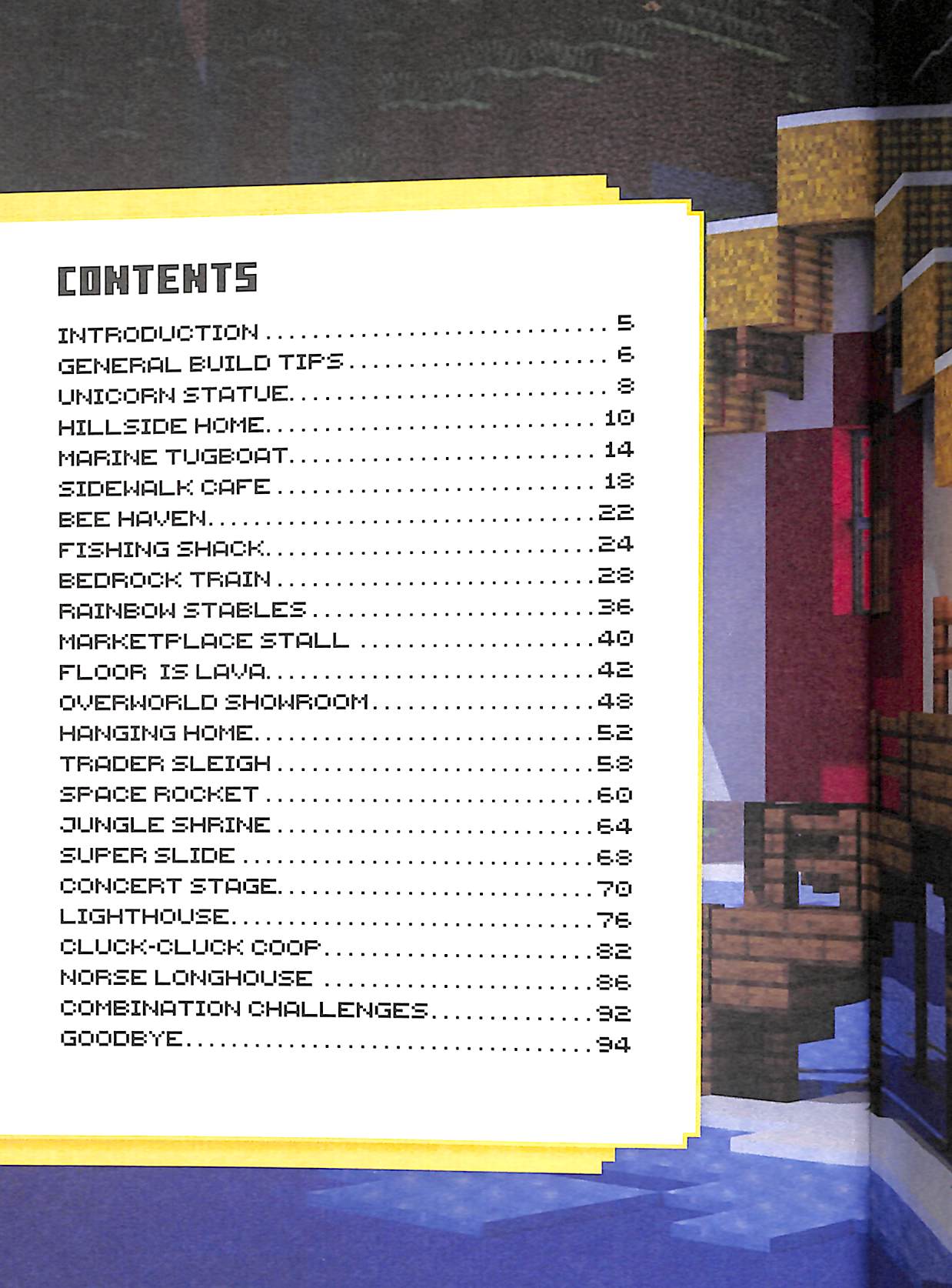 Minecraft Amazing Bite Size Builds by Mojang AB (9780008495954 ...