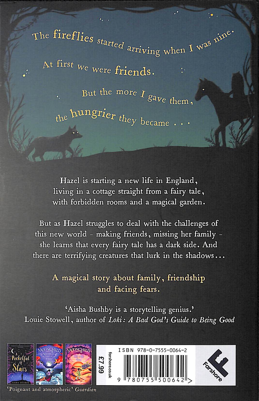 A Flash of Fireflies by Bushby, Aisha (9780755500642) | Browns Books