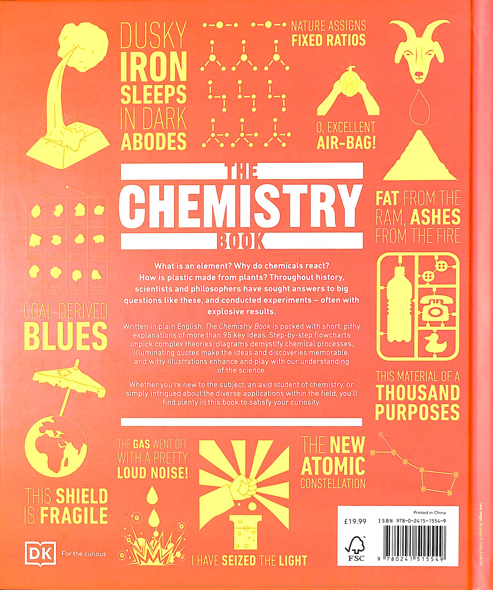 The Chemistry Book by DK (9780241515549) | Browns Books
