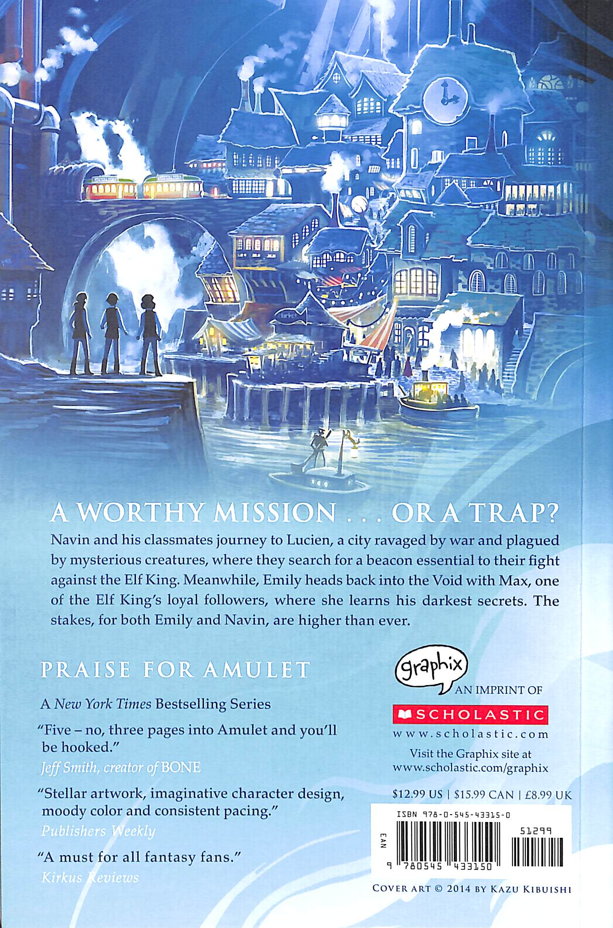 Amulet: Escape From Lucien by Kibuishi, Kazu (9780545433150) | Browns Books