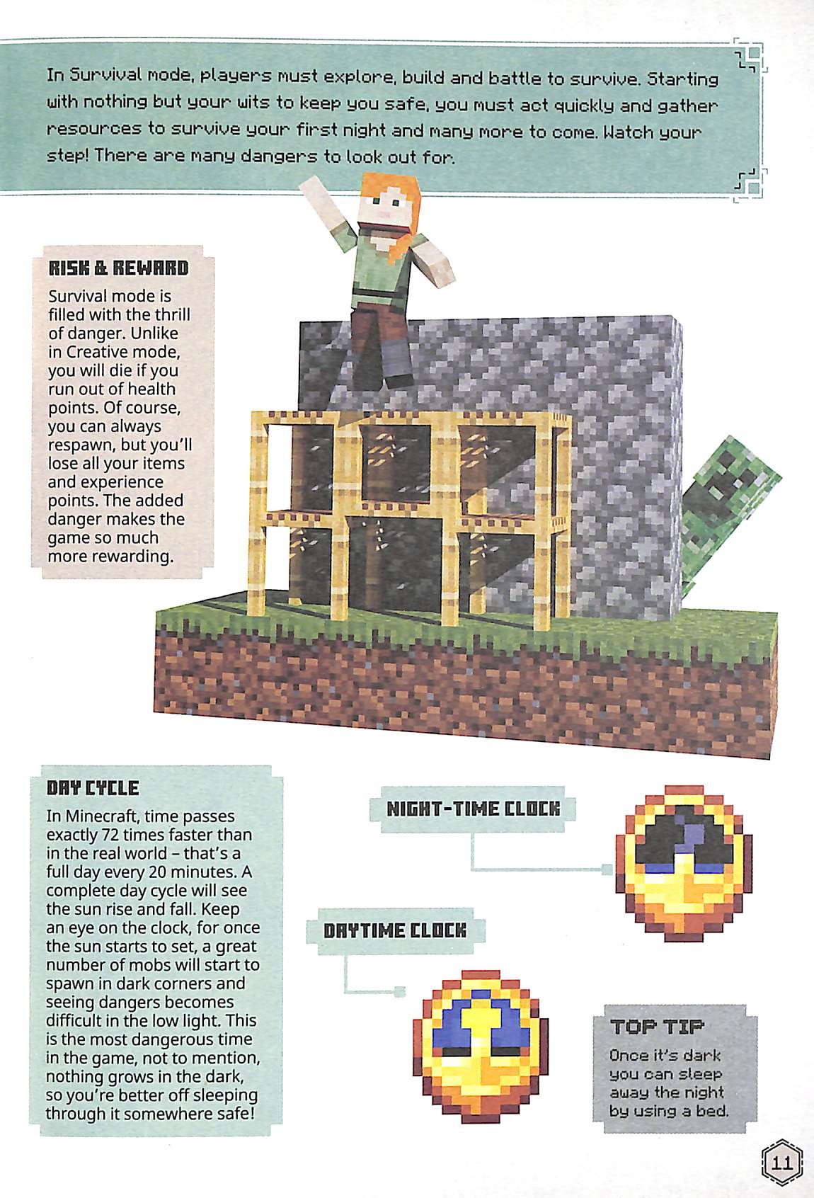 All New Official Minecraft Survival Handbook