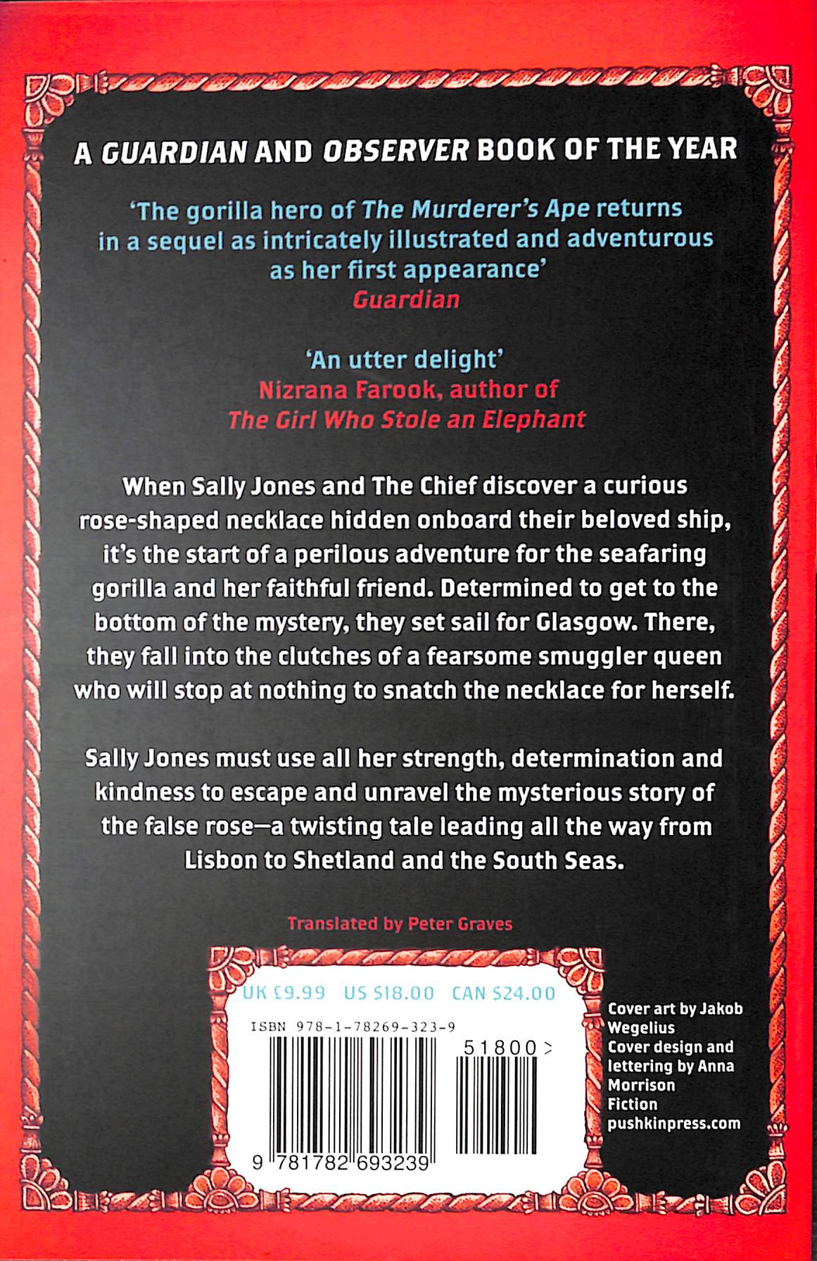 Sally Jones and the False Rose by Wegelius, Jakob (9781782693239 ...