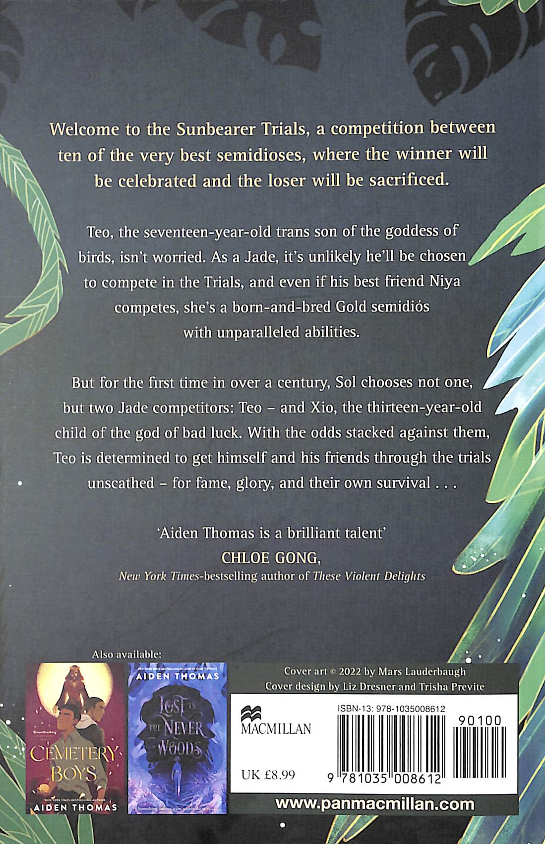 The Sunbearer Trials by Thomas, Aiden (9781035008612) | Browns Books