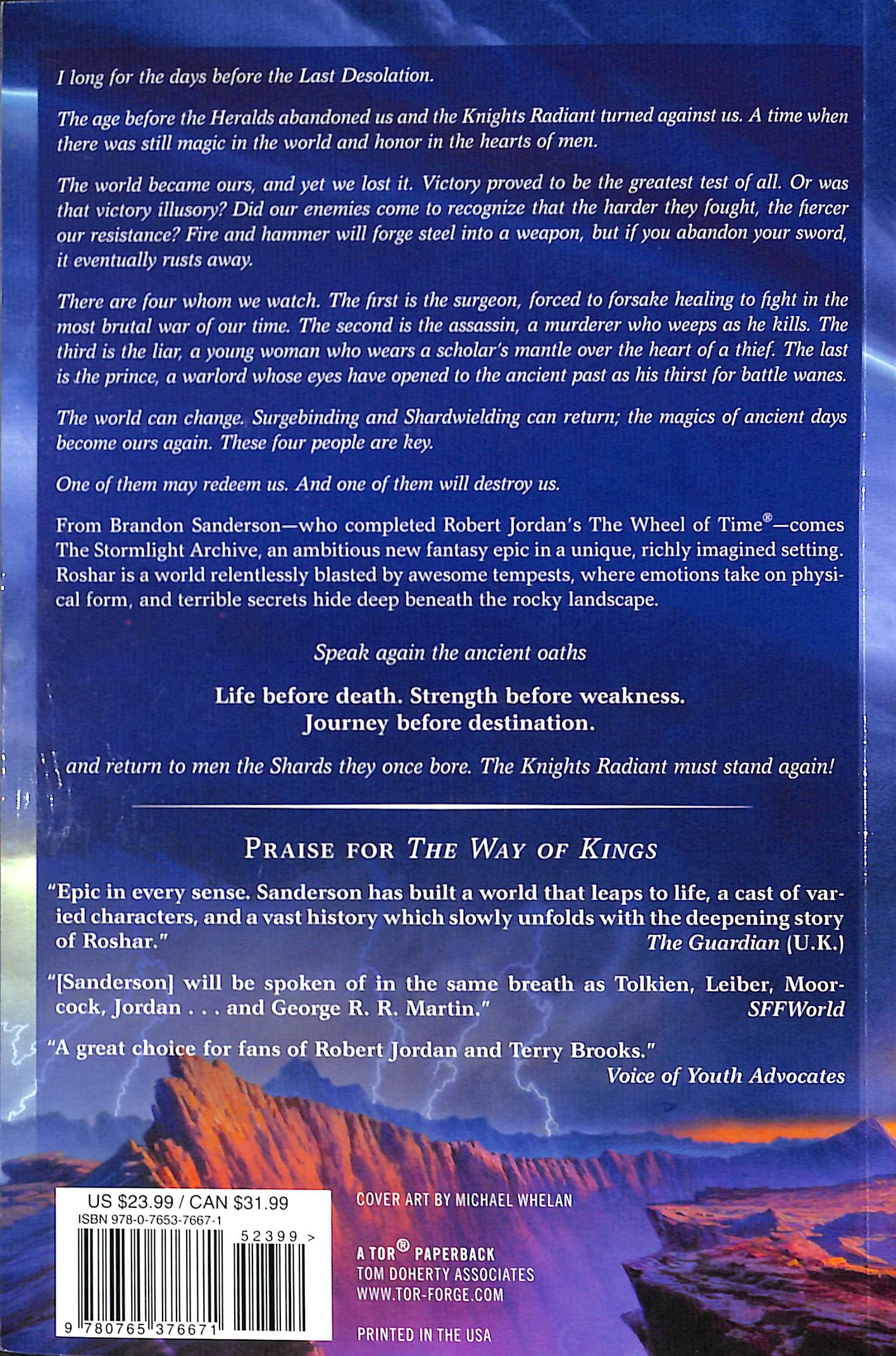 From #1 New York Times bestselling author Brandon Sanderson, The Way of ...