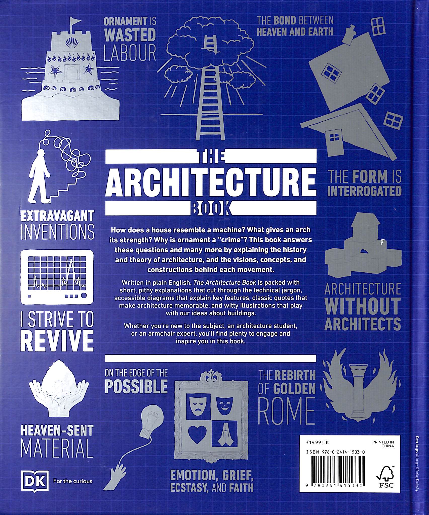 The Architecture Book by DK (9780241415030) | Browns Books