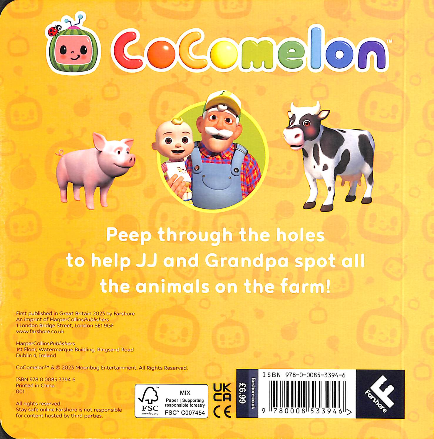Cocomelon: Old MacDonald’s Farm: A peep-through book by Cocomelon ...