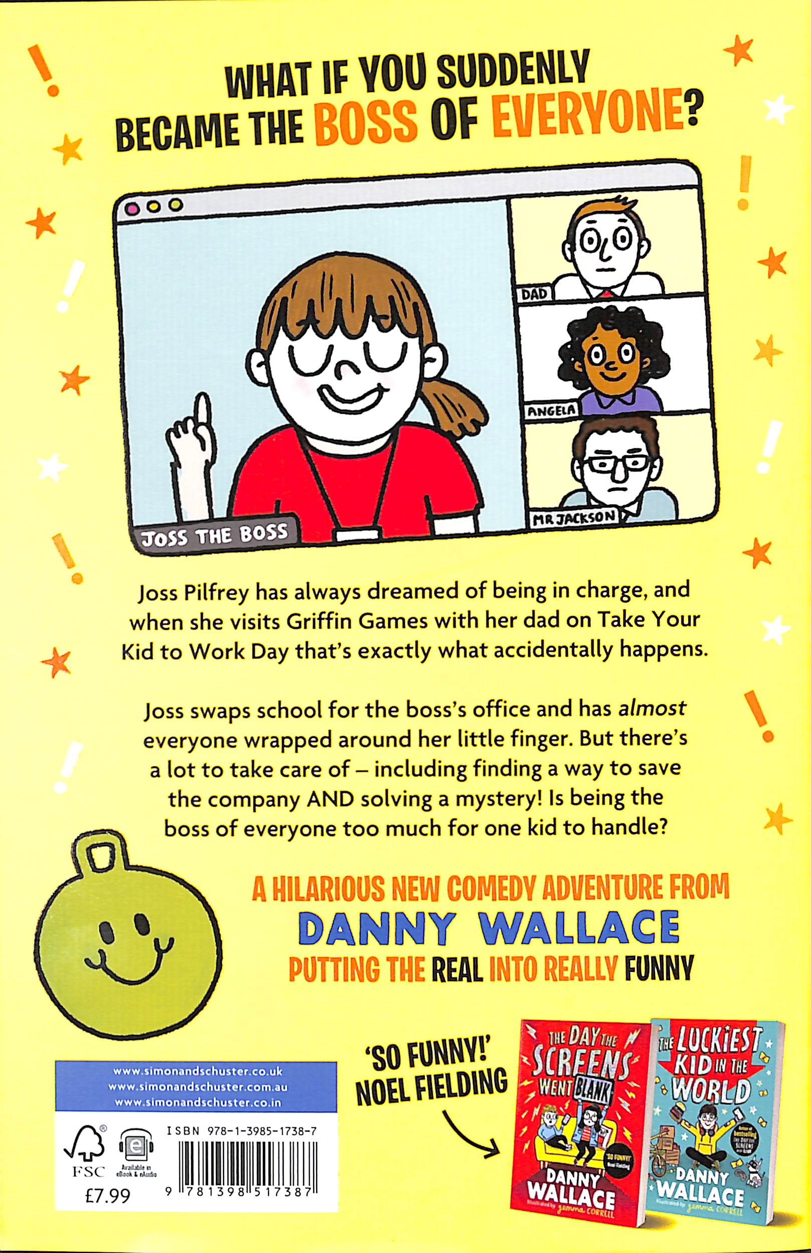 The Boss of Everyone by Wallace, Danny (9781398517387) | Browns Books