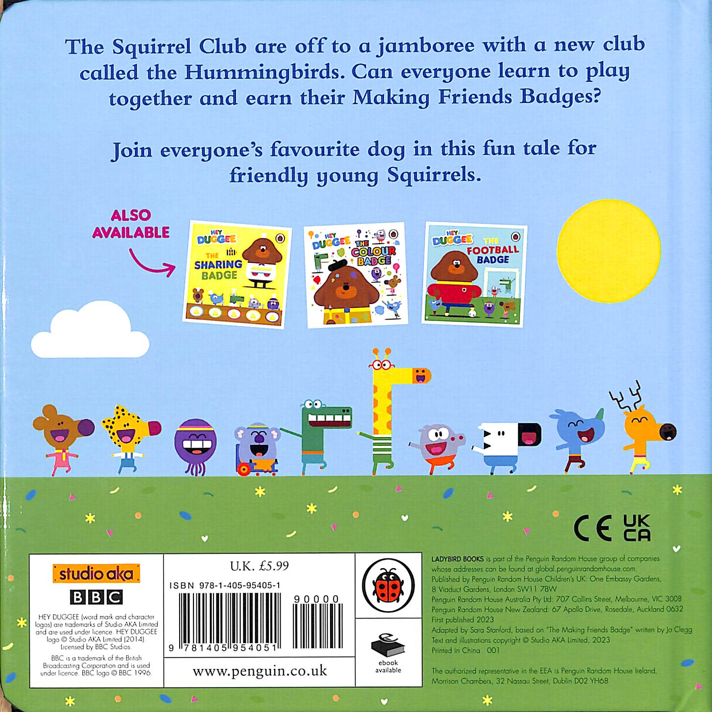 Hey Duggee: The Making Friends Badge by Hey Duggee (9781405954051 ...