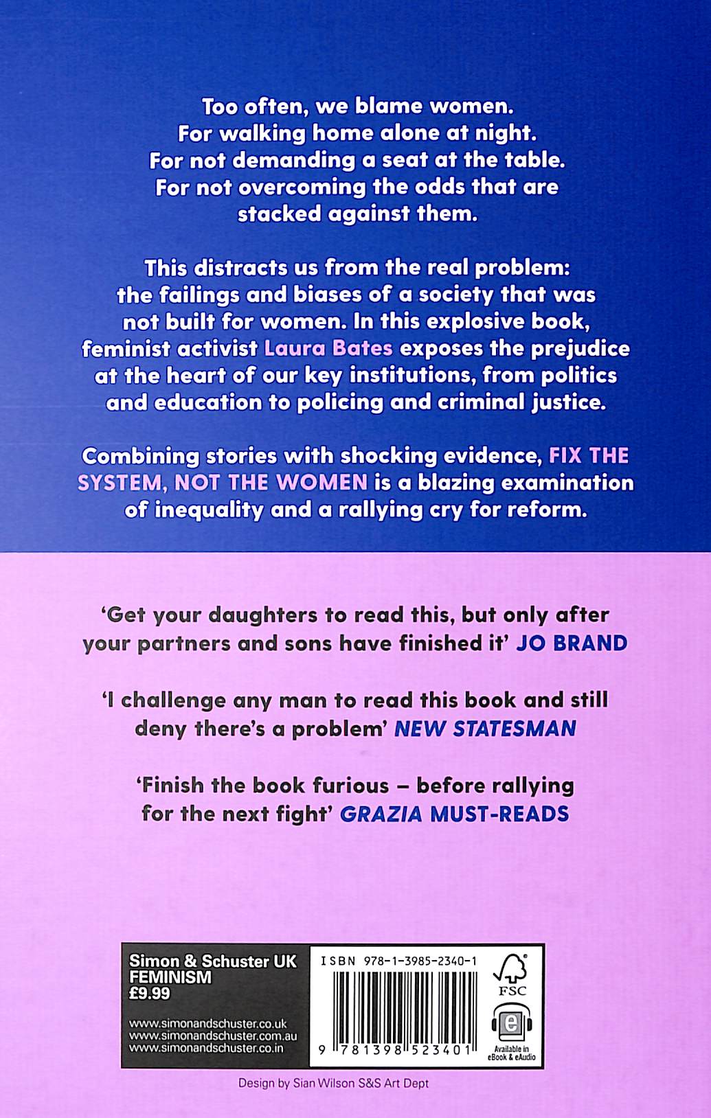 Fix the System, Not the Women ([New edition])