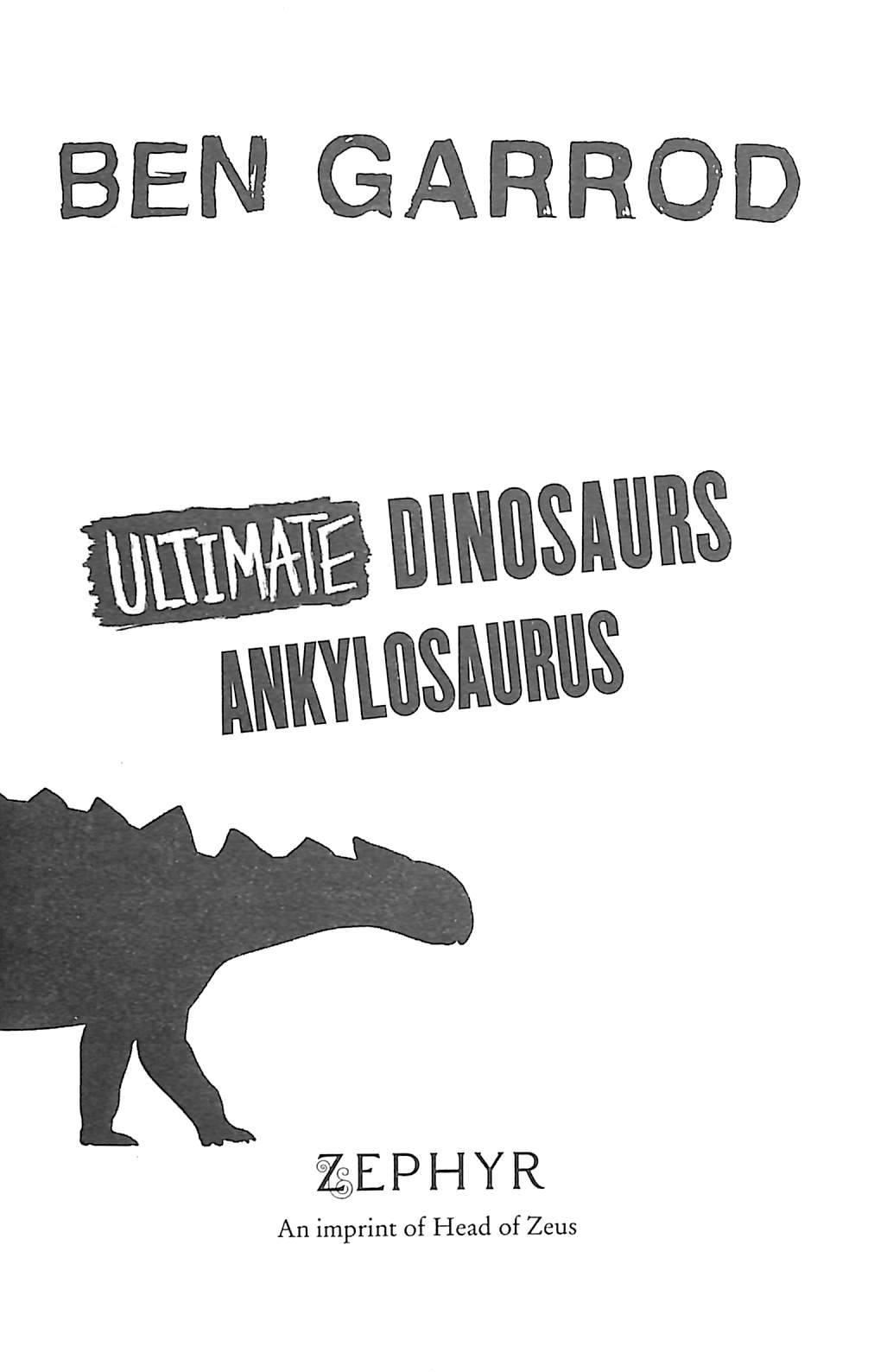 Ankylosaurus by Garrod, Ben (9781804548271) | Browns Books