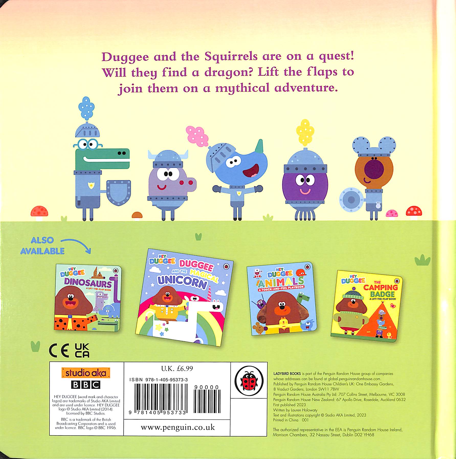 Hey Duggee Squirrel Club Quest