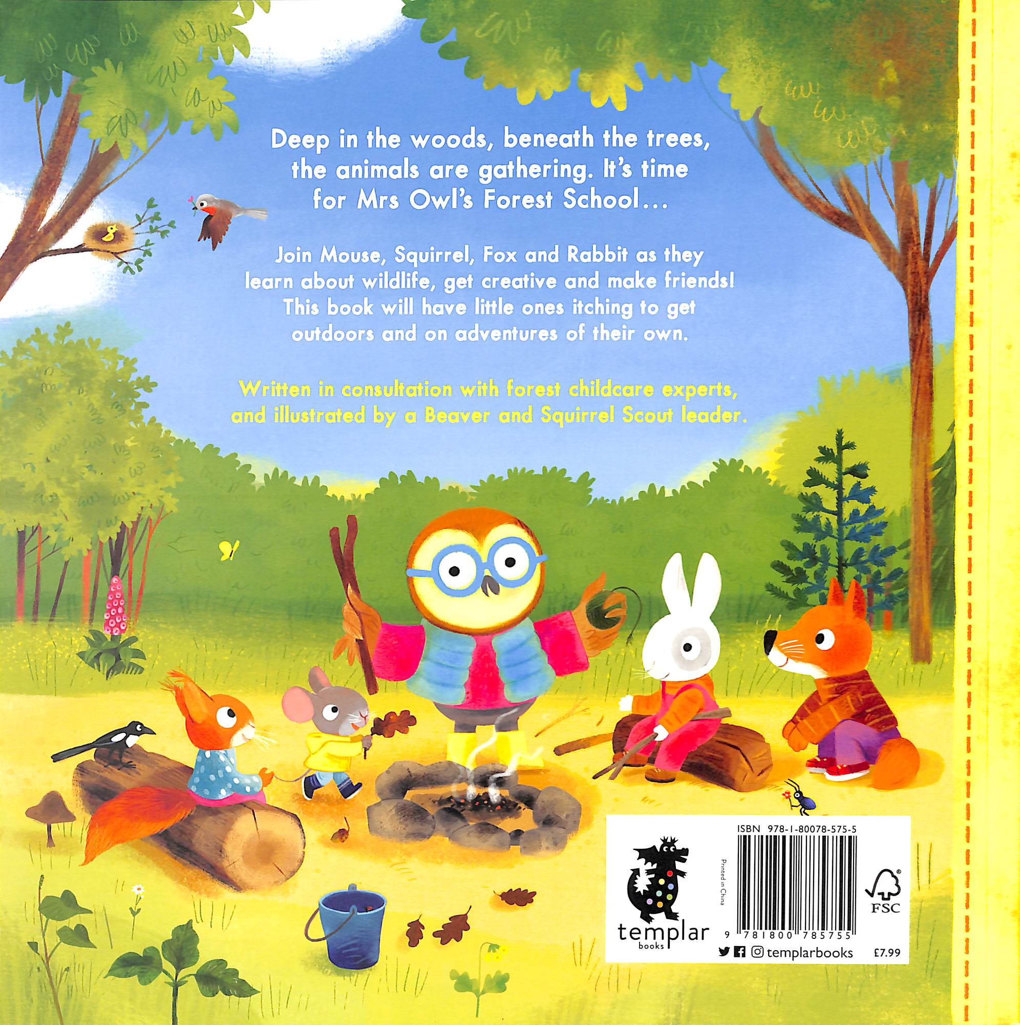 Mrs Owl’s Forest School: The Very Big Den by Symons, Ruth ...