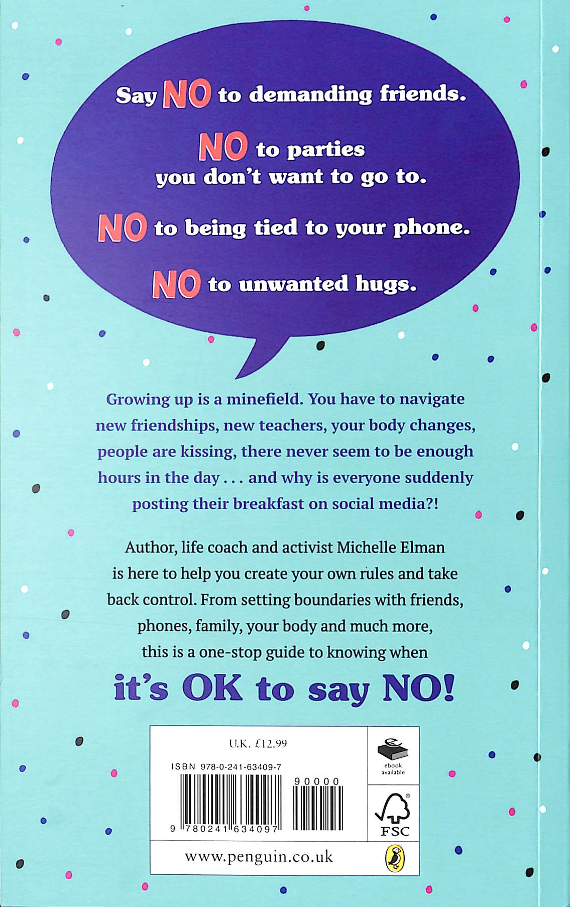 How To Say No by Elman, Michelle (9780241634097) | Browns Books