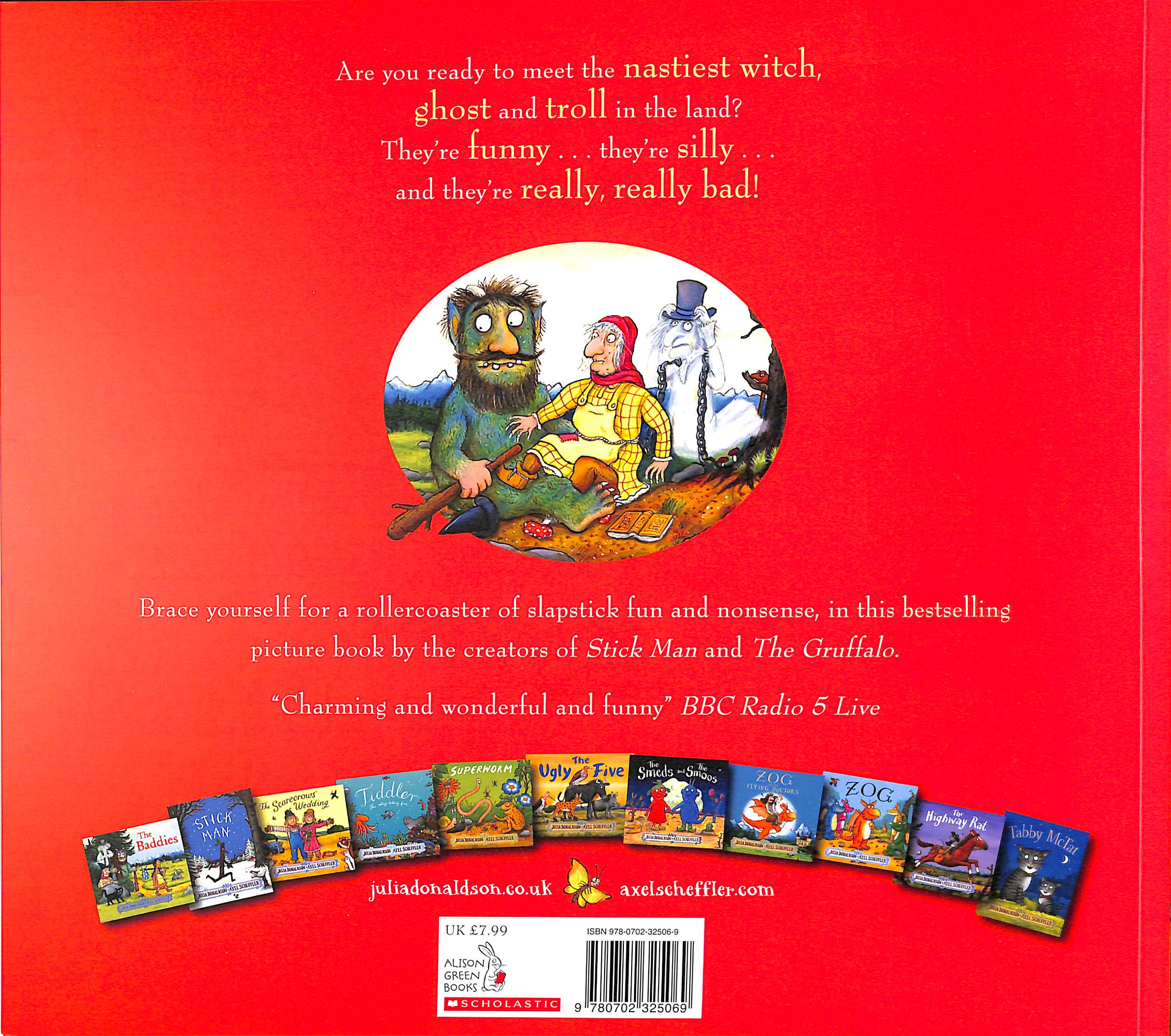 The Baddies (PB) by Donaldson, Julia (9780702325069) | Browns Books