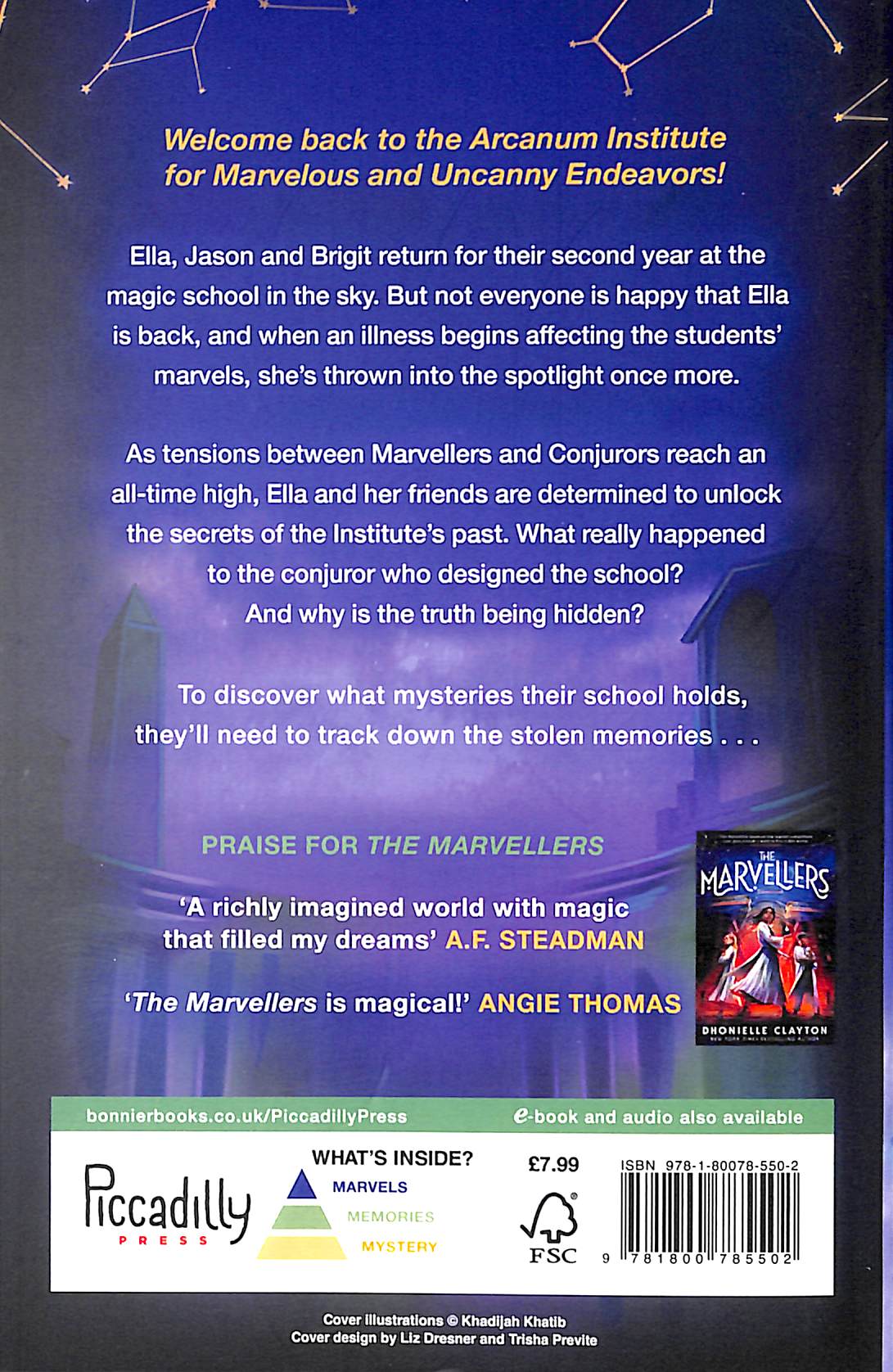 The Memory Thieves (The Marvellers 2) by Clayton, Dhonielle ...