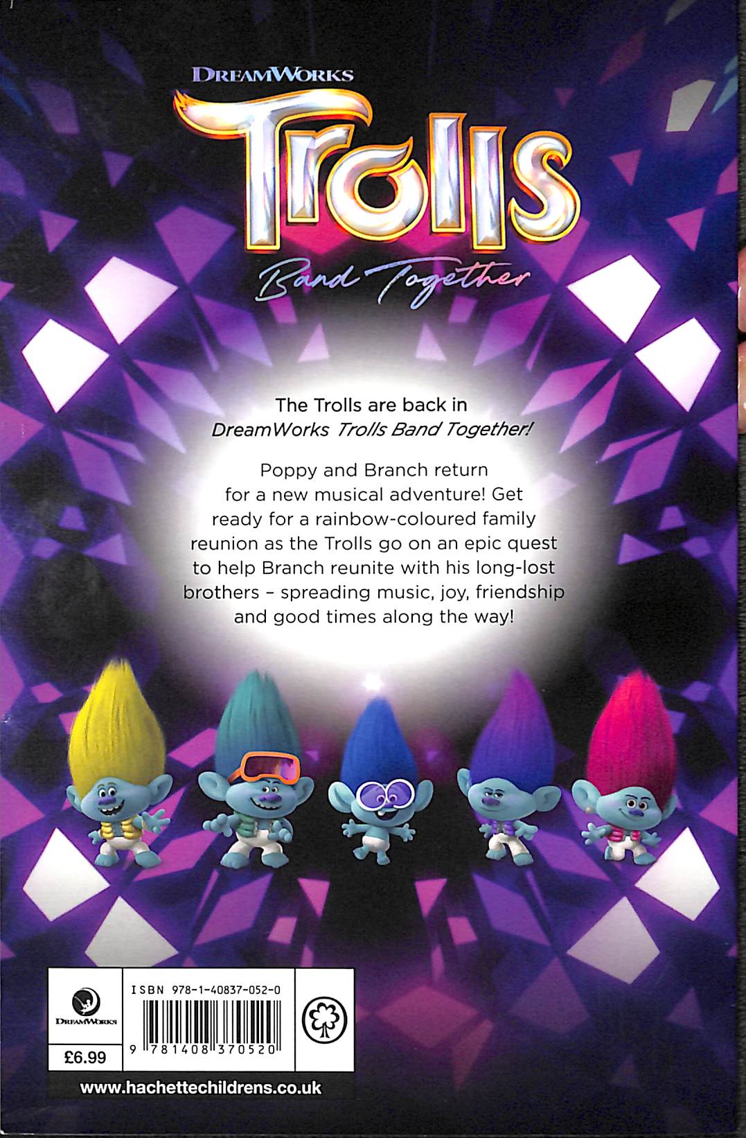 Official Trolls Band Together: Story of the Movie by Orchard Books ...
