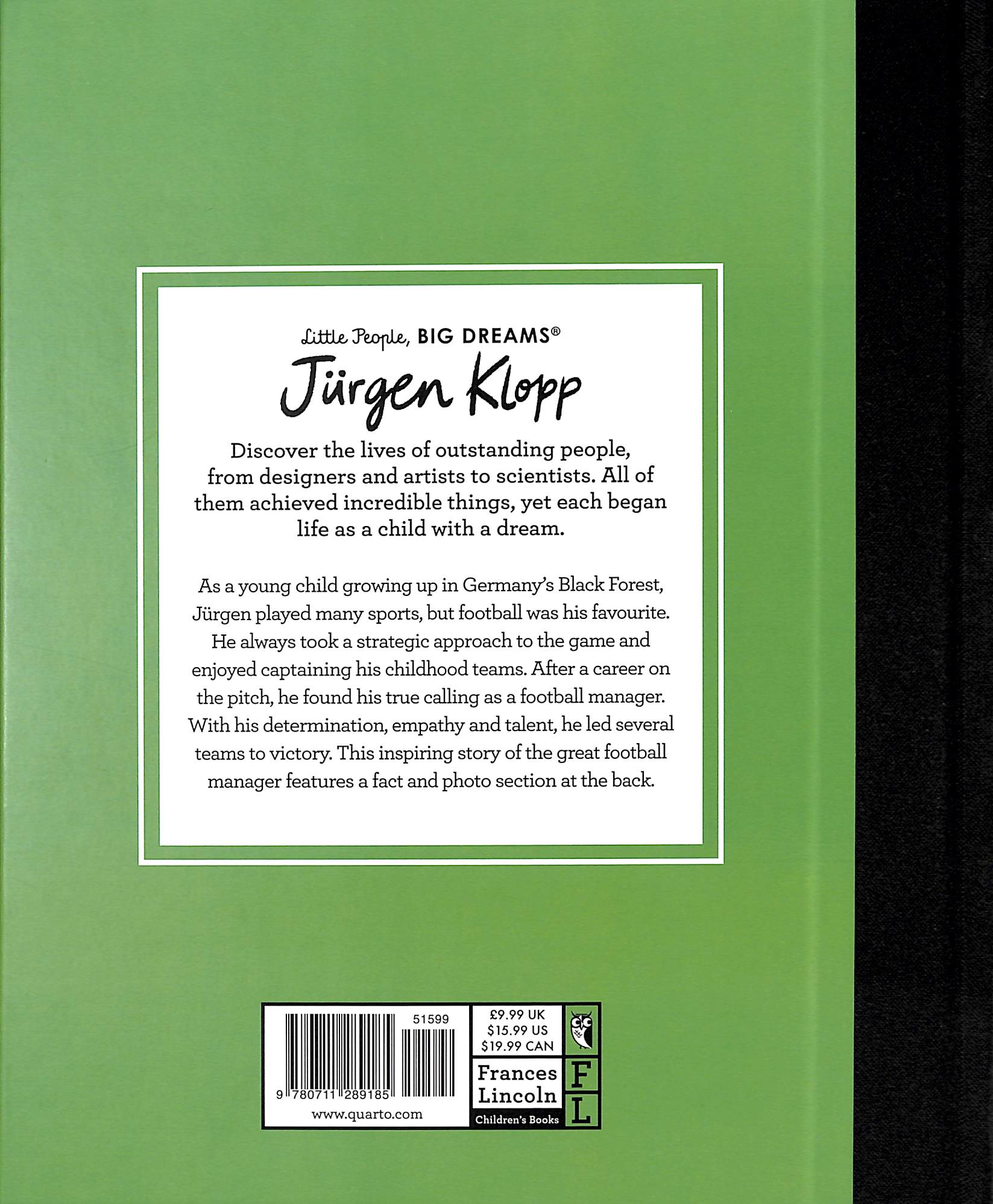 Jurgen Klopp by Sanchez Vegara, Maria Isabel (9780711289185) | Browns Books