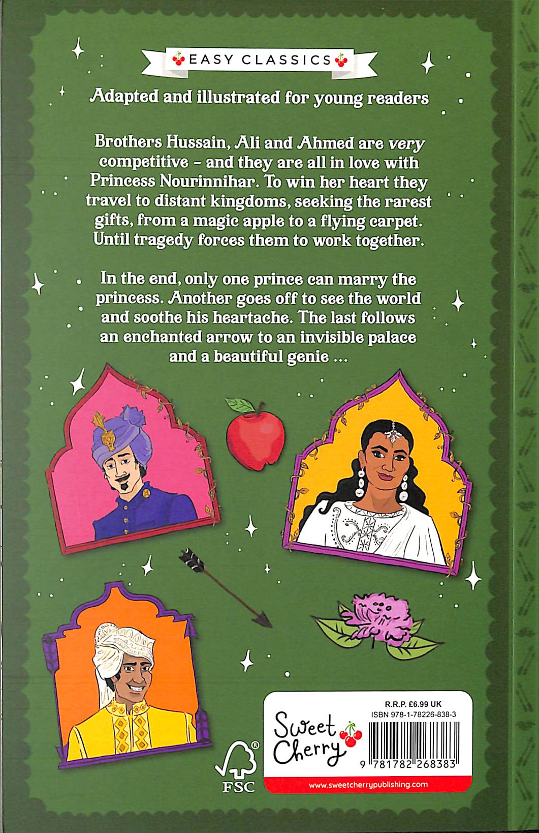 Arabian Nights: The Three Princes and the Magic Carpet (Easy Classics ...