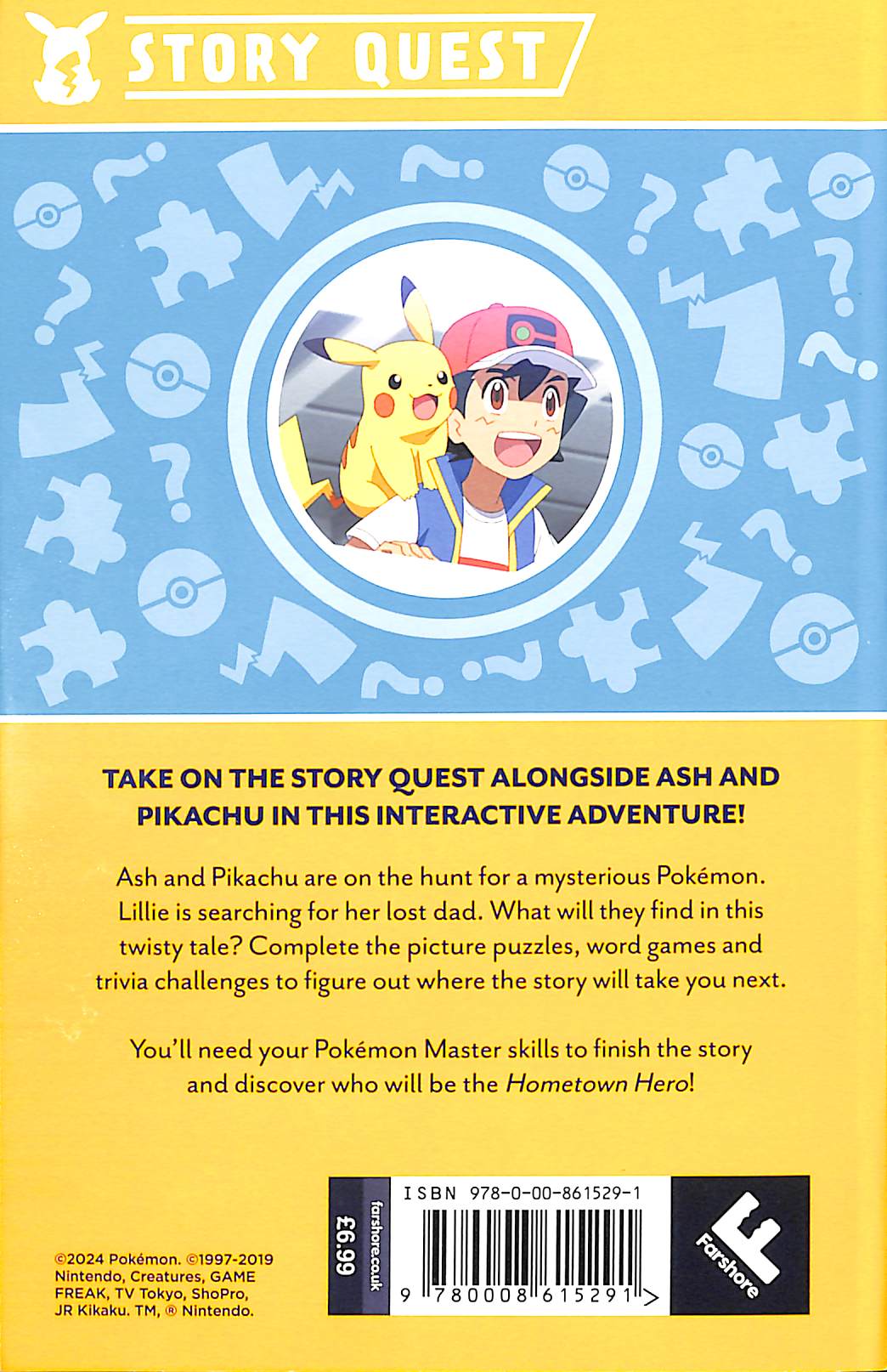 Pokemon Story Quest: Help the Hometown Hero by Pokemon (9780008615291 ...