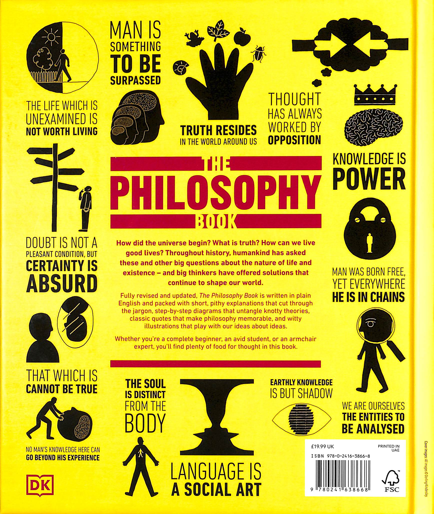 The Philosophy Book by DK (9780241638668) | Browns Books