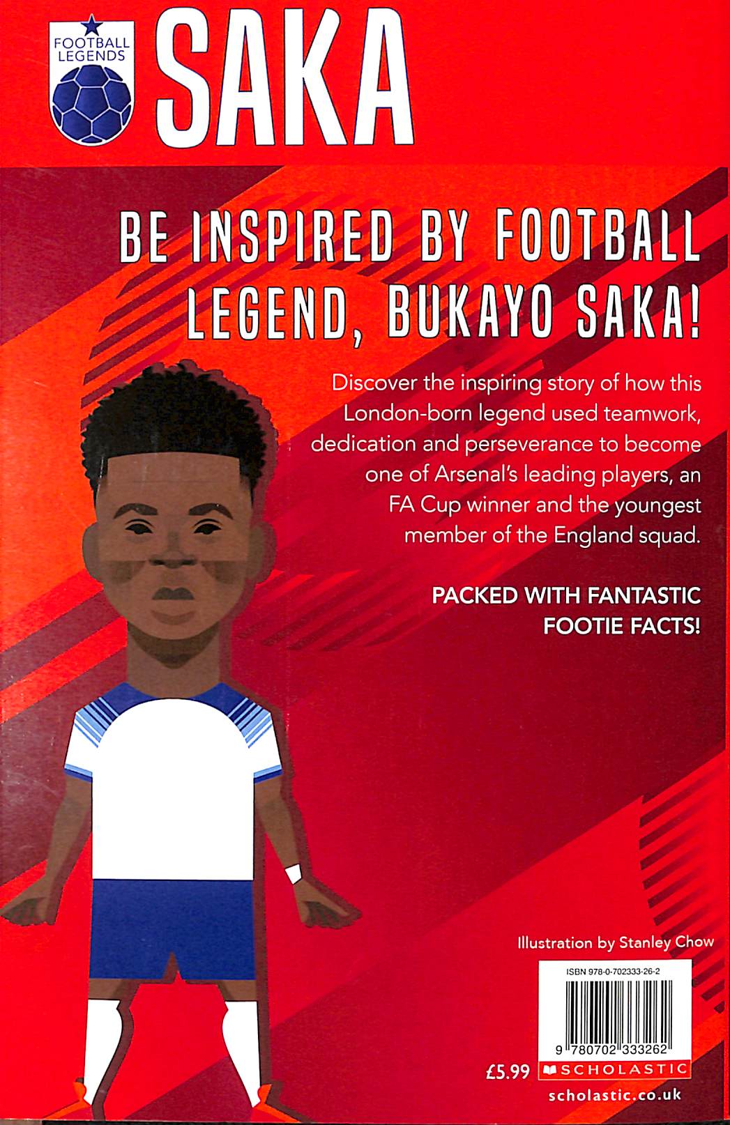 Football Legends #9: Bukayo Saka by Lerwill, Ben (9780702333262 ...