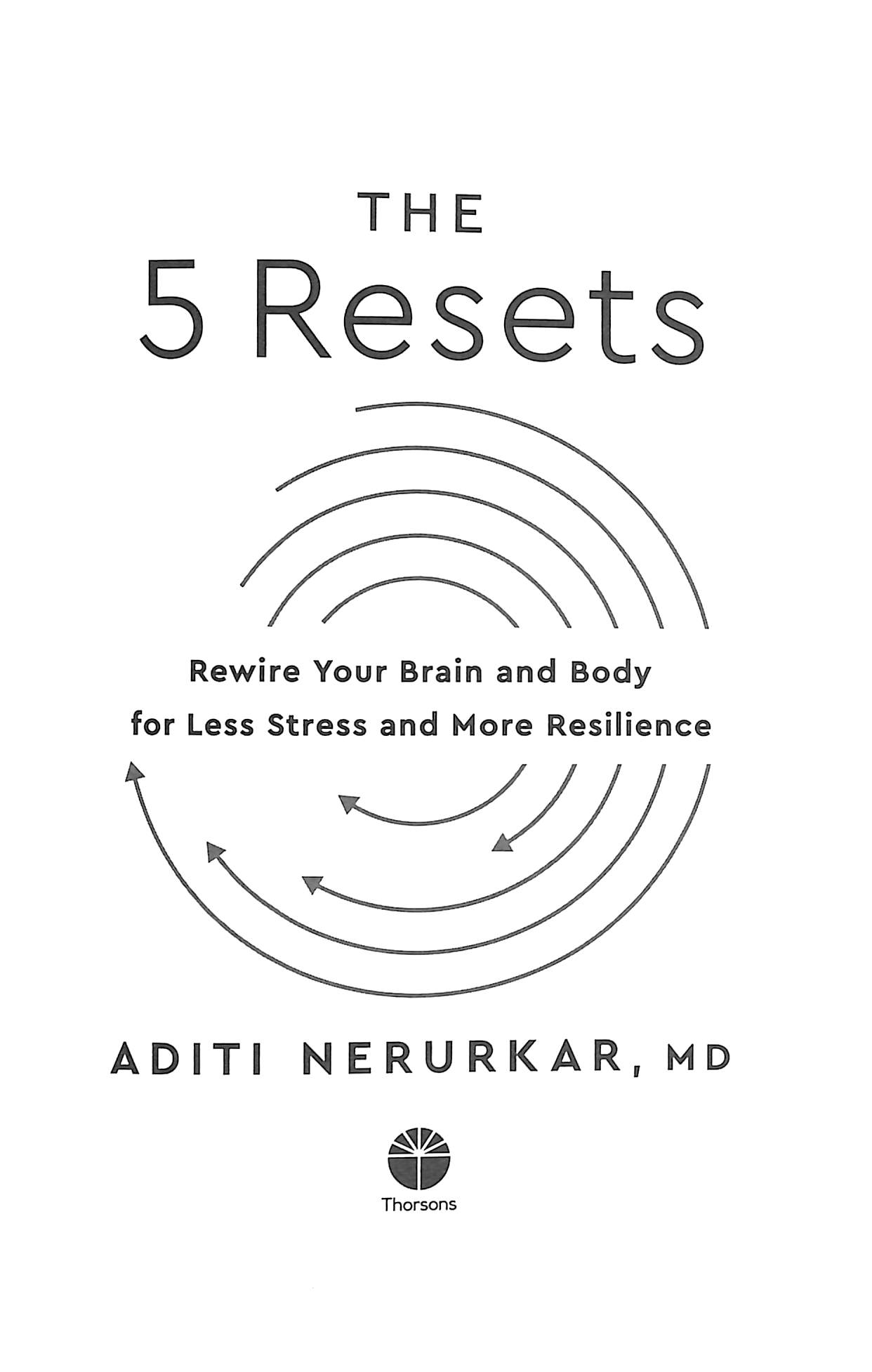 The 5 Resets by Nerurkar, Dr Aditi (9780008669492) | Browns Books