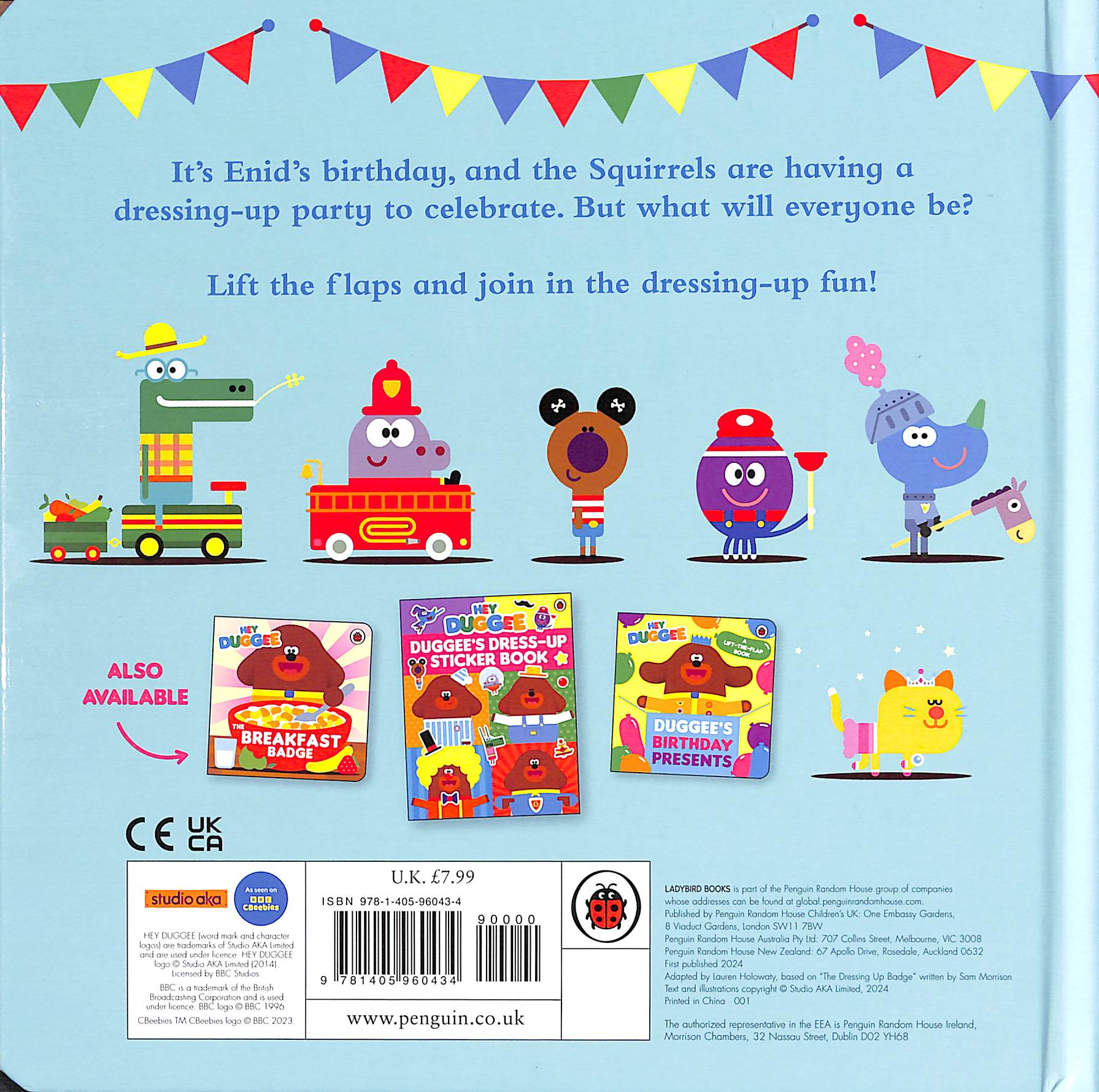 Hey Duggee: The Dressing Up Badge by Hey Duggee (9781405960434 ...