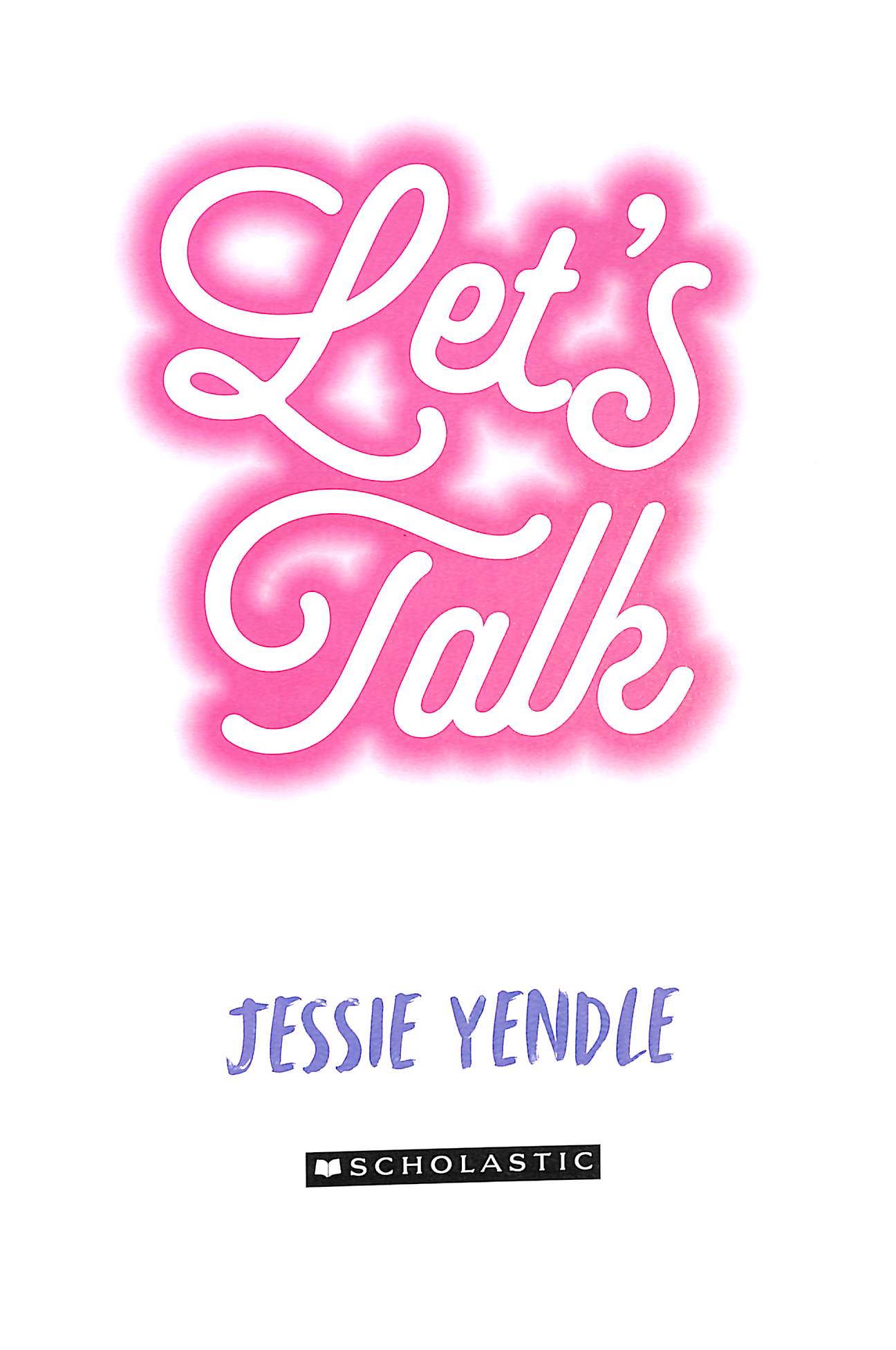 Let's Talk by Yendle, Jessie (9780702329234) | Browns Books