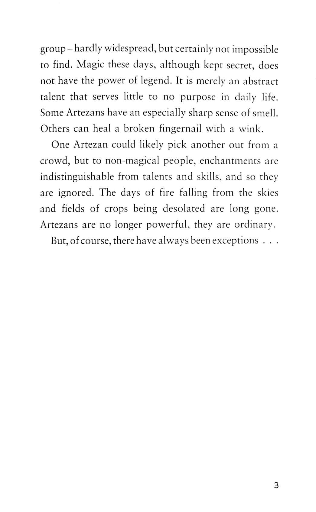 Artezans: The Forgotten Magic : Book 1