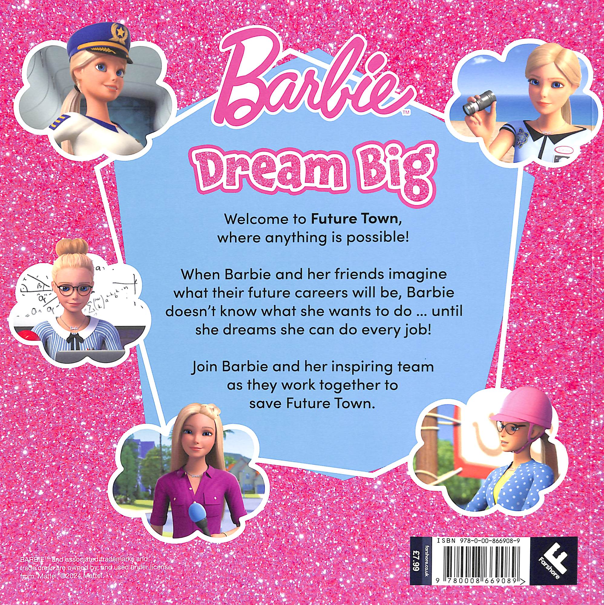 Barbie Dream Big Picture Book by Barbie (9780008669089) | Browns Books