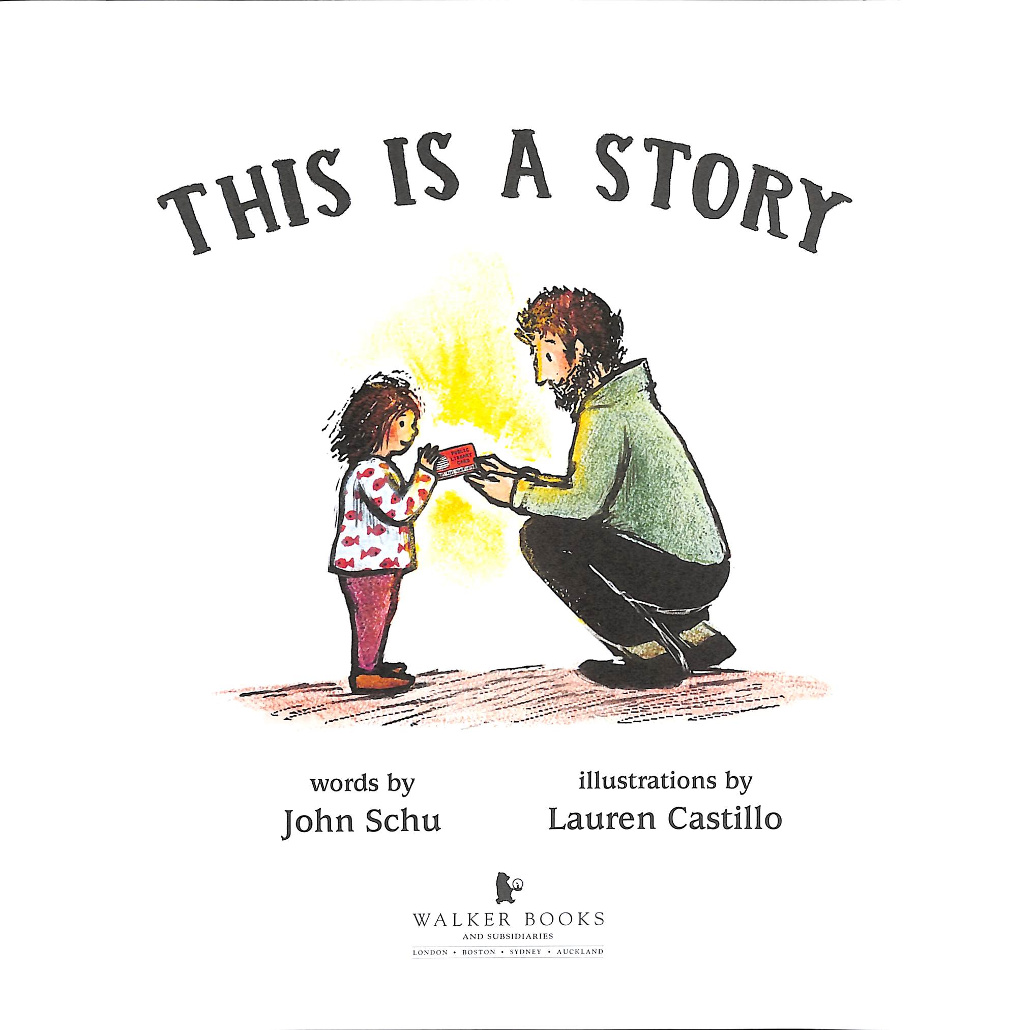 This Is a Story by Schu, John (9781529516982) | Browns Books