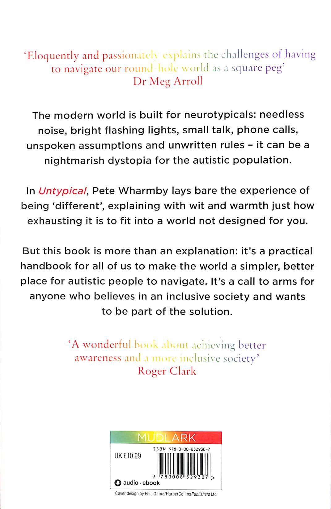 Untypical by Wharmby, Pete (9780008529307) | Browns Books