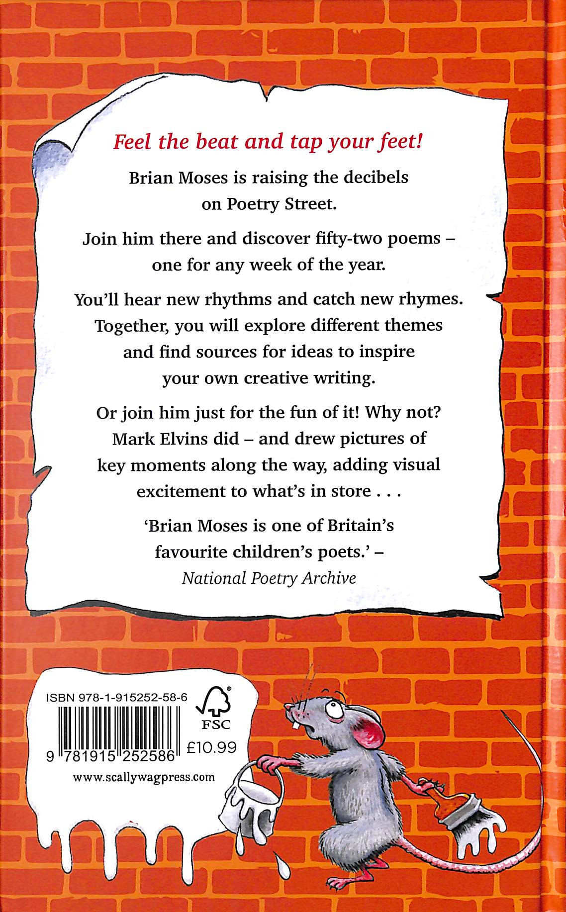 On Poetry Street by Moses, Brian (9781915252586) | Browns Books