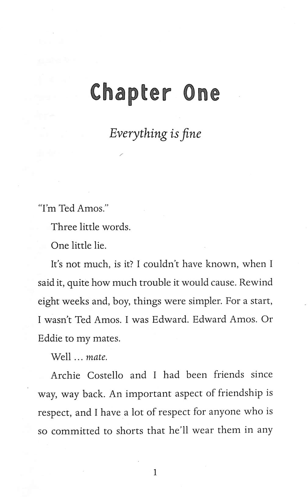 The Double Life of Ted Amos