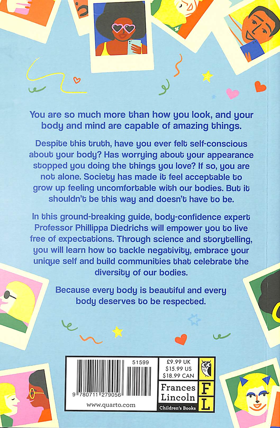 The Body Confidence Book by Diedrichs, Phillippa (9780711279056 ...