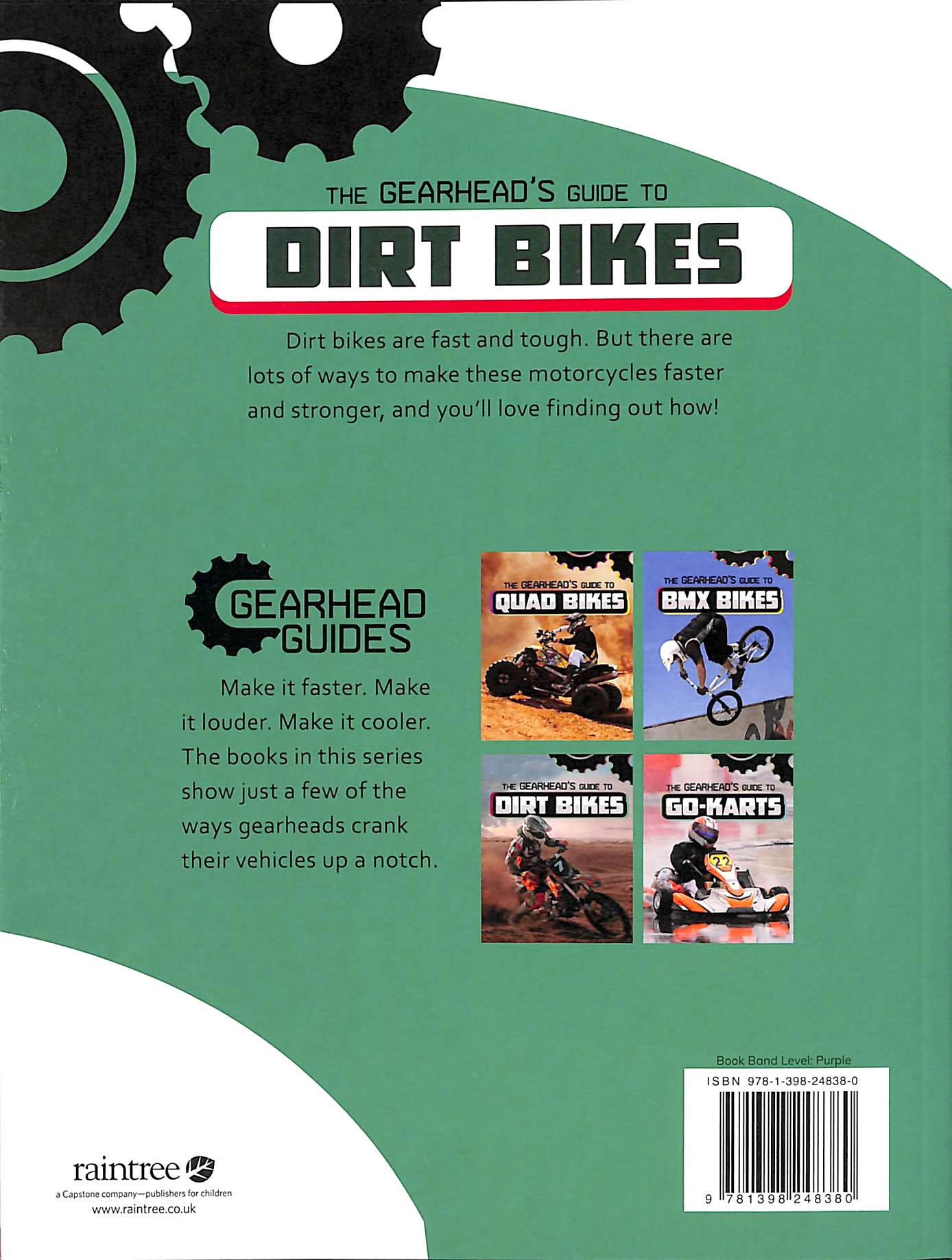 The Gearhead's Guide to Dirt Bikes by Amstutz, Lisa J. (9781398248380 ...