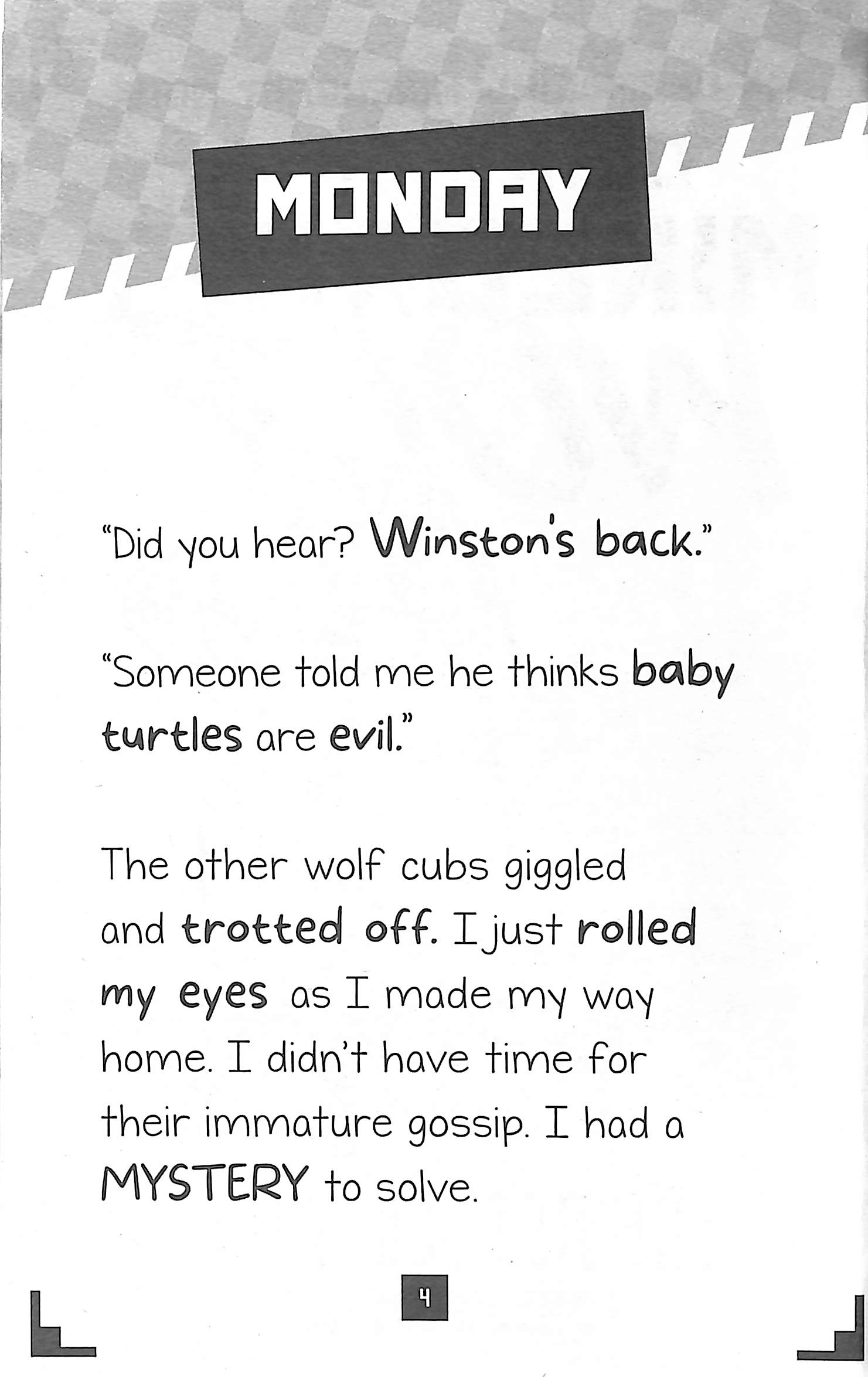 Diary of a Minecraft Wolf #3: Nether Ghost by Wolf, Winston ...