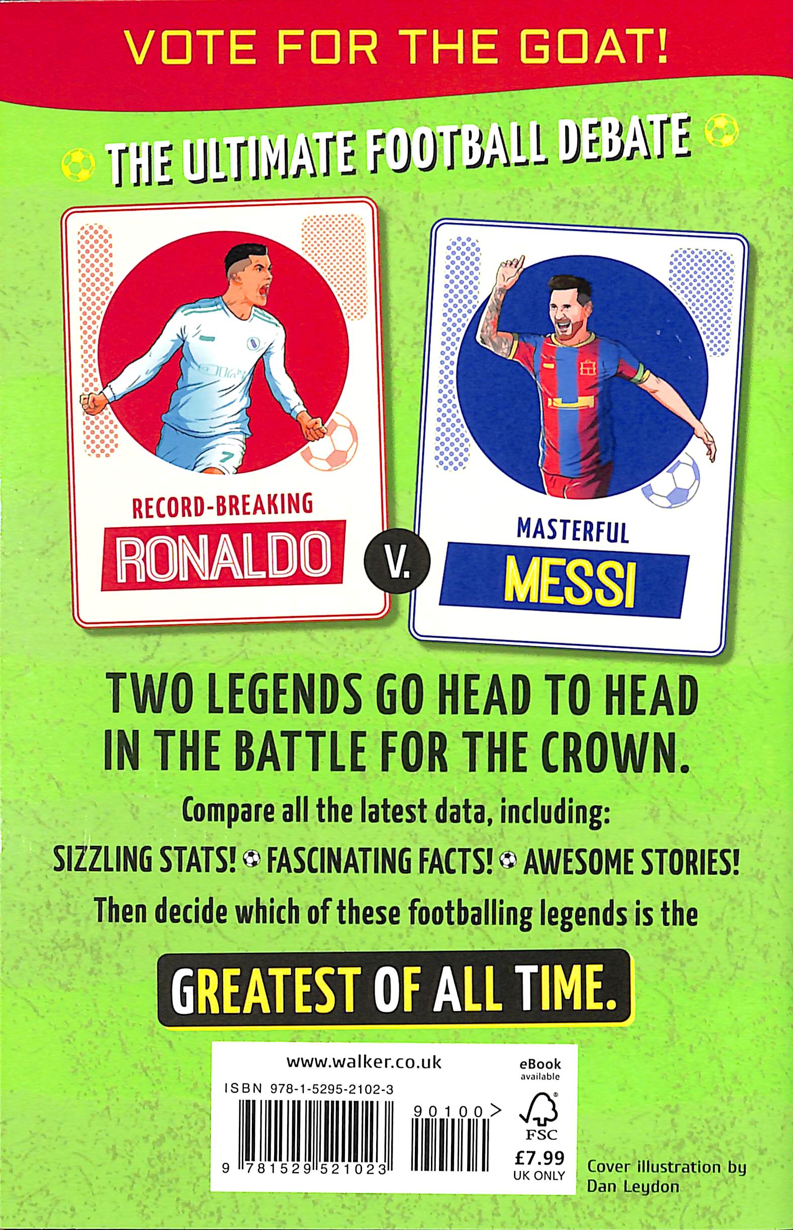 The Football GOAT: Messi v. Ronaldo by Burkett, Seth (9781529521023 ...