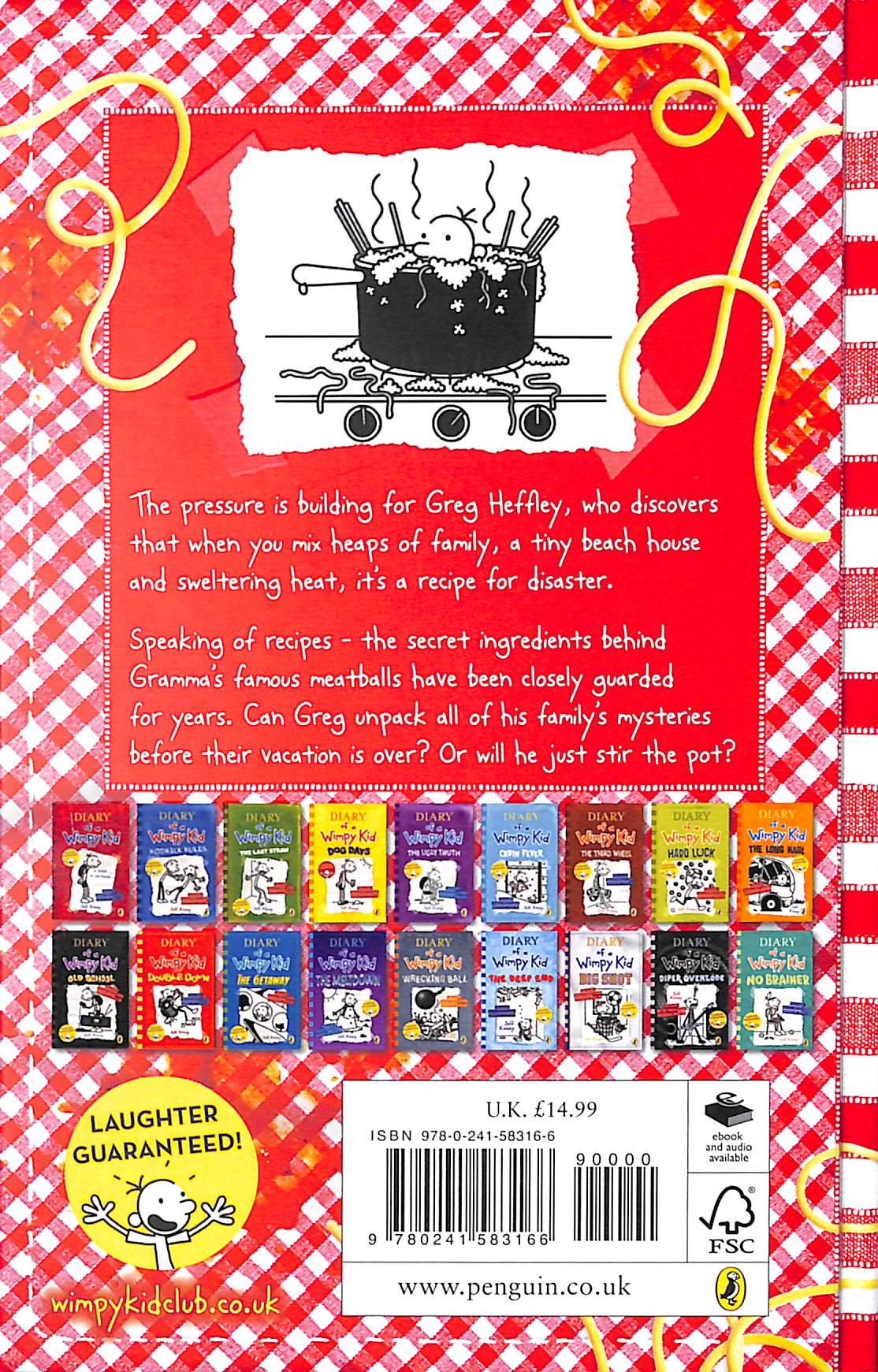 Diary of a Wimpy Kid: Hot Mess (Book 19) by Kinney, Jeff (9780241583166 ...