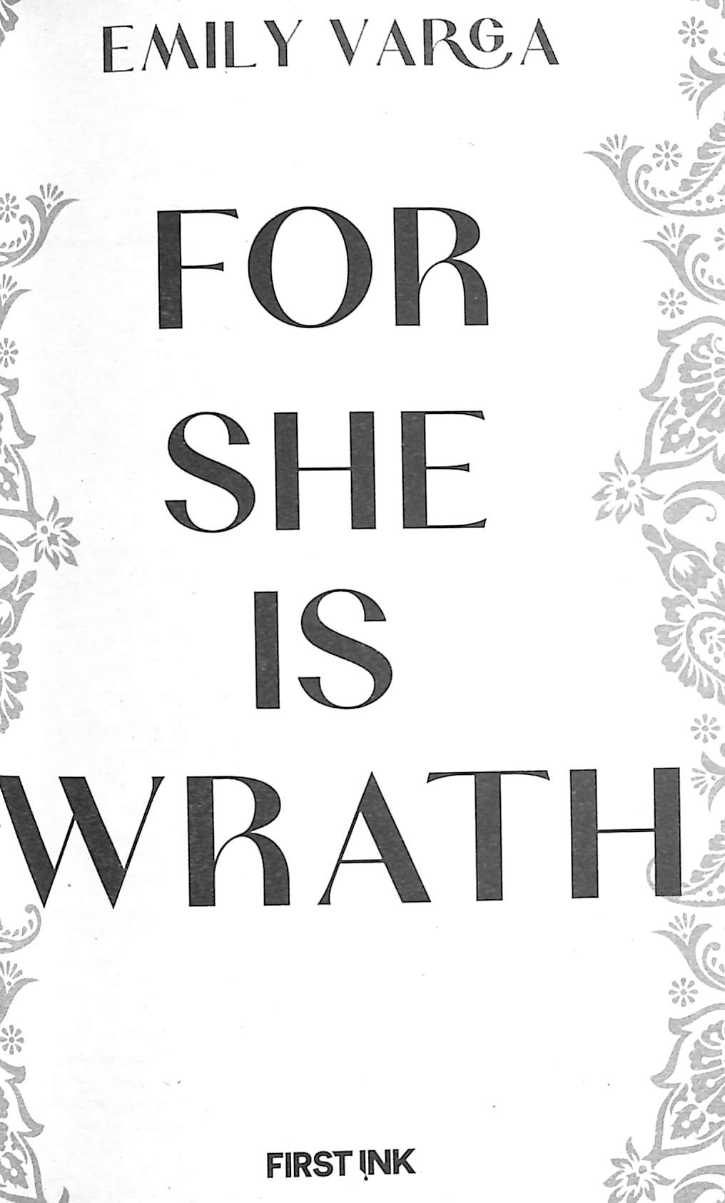 For She is Wrath by Varga, Emily (9781035045037) | Browns Books