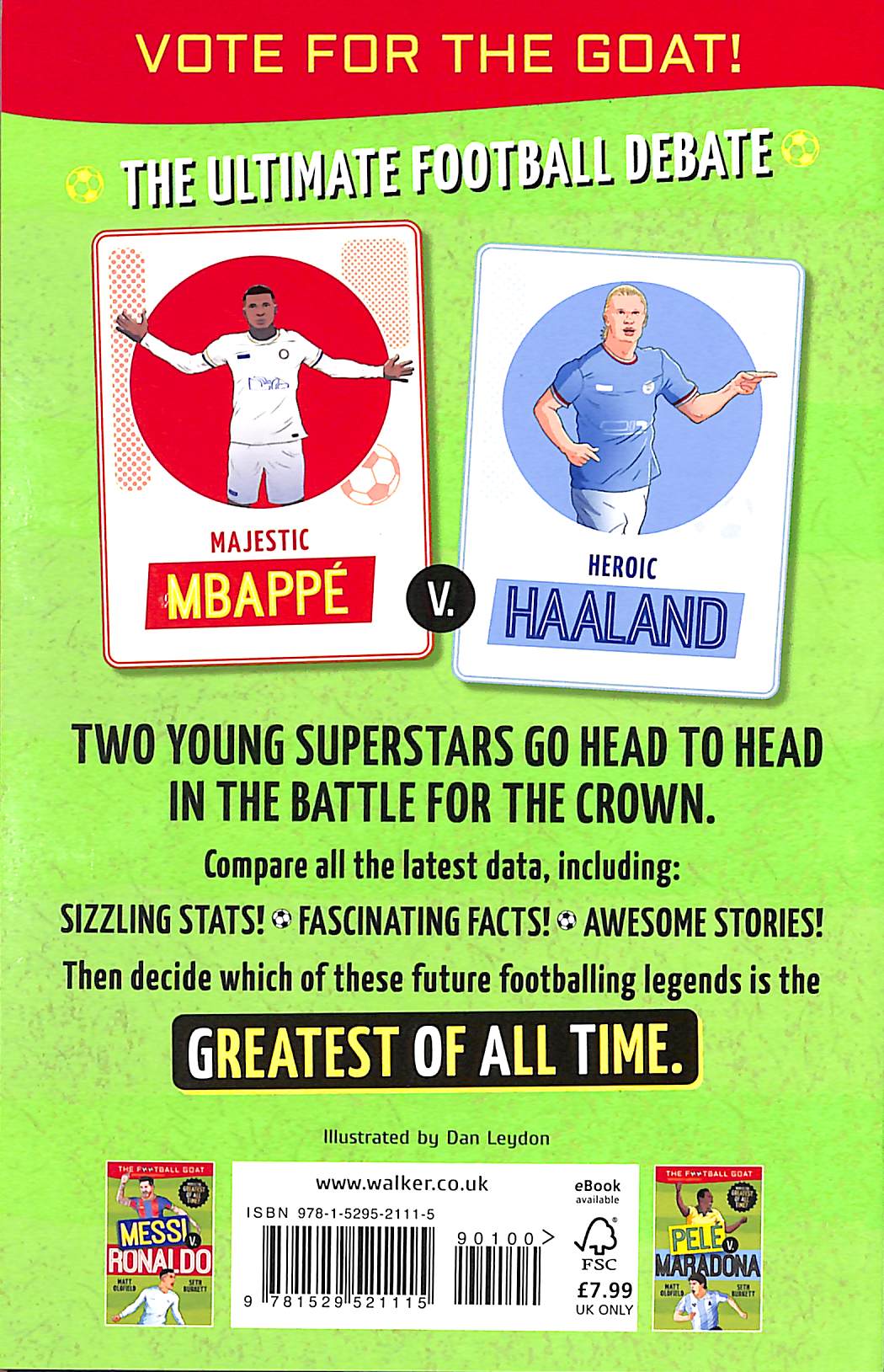 The Football GOAT: Mbappe v. Haaland by Burkett, Seth (9781529521115 ...