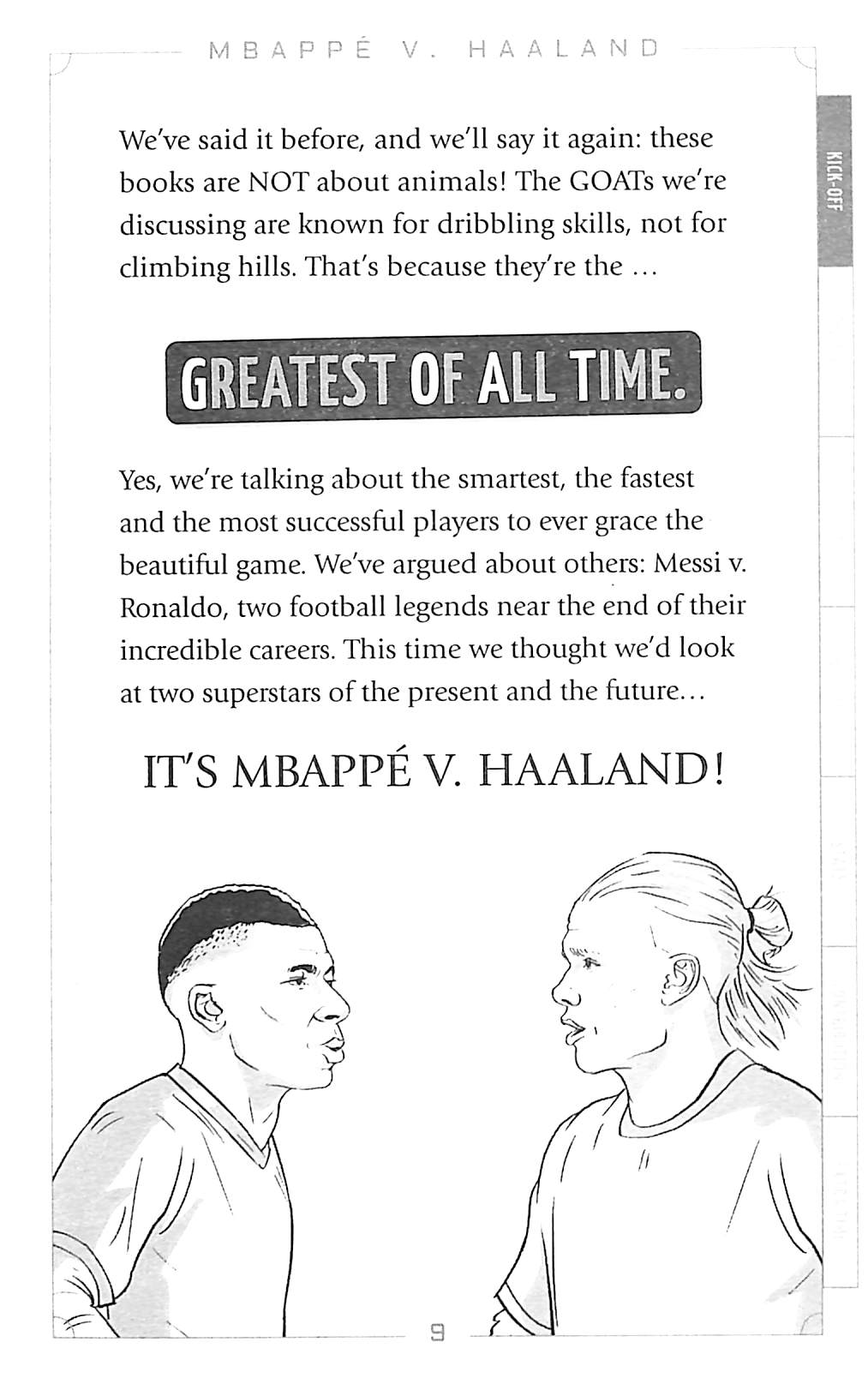 The Football GOAT: Mbappe v. Haaland by Burkett, Seth (9781529521115 ...