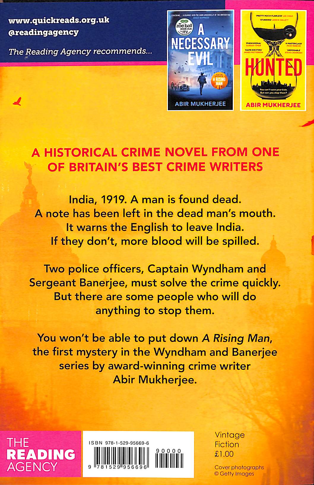 A Rising Man by Mukherjee, Abir (9781529956696) | Browns Books