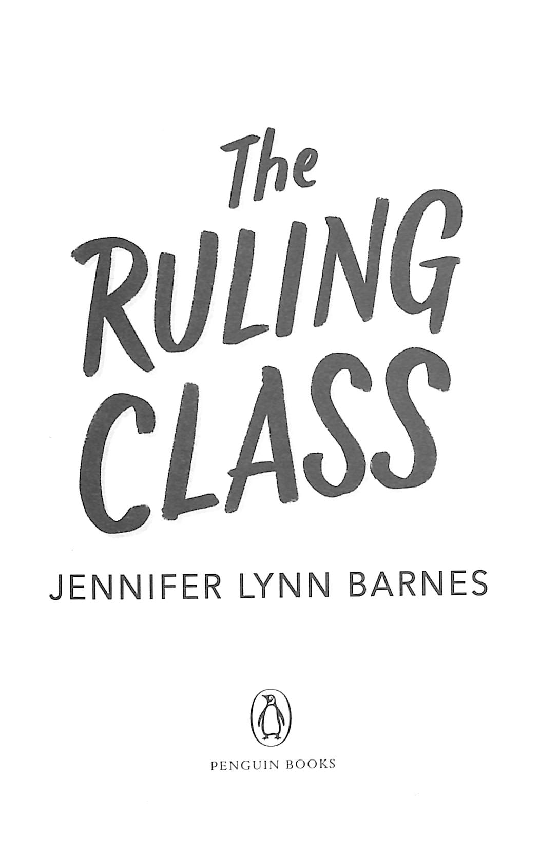 The Ruling Class by Barnes, Jennifer Lynn (9780241763070) | Browns Books