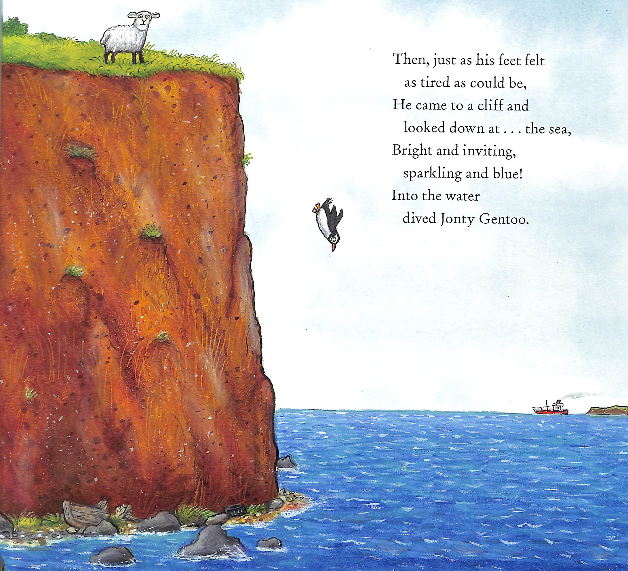 Jonty Gentoo - The Adventures of a Penguin by Donaldson, Julia ...