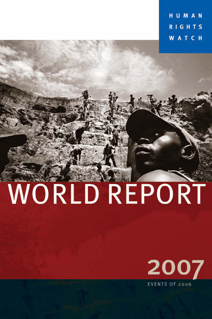 Human Rights Watch World Report 2007 by Watch, Human Rights ...
