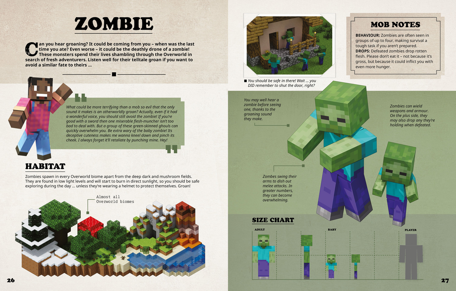 Mobspotter's encyclopedia : the ultimate guide to the mobs of Minecraft